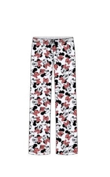 Disney Minnie Bow Toss Junior Ladies Lounge Pant - Walmart.com
