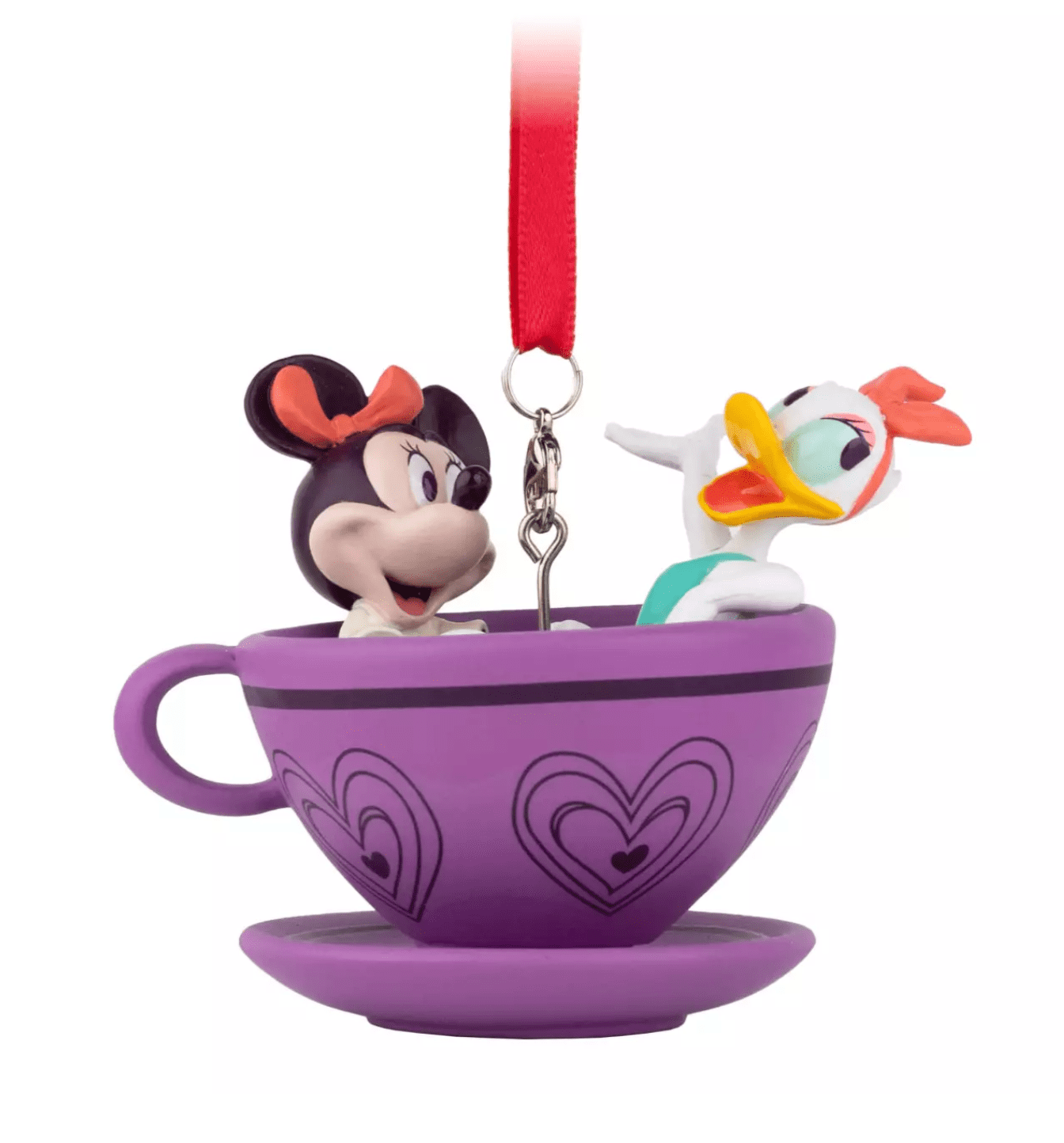 Disney Minnie Daisy Mad Tea Party Play in the Park Christmas Ornament ...