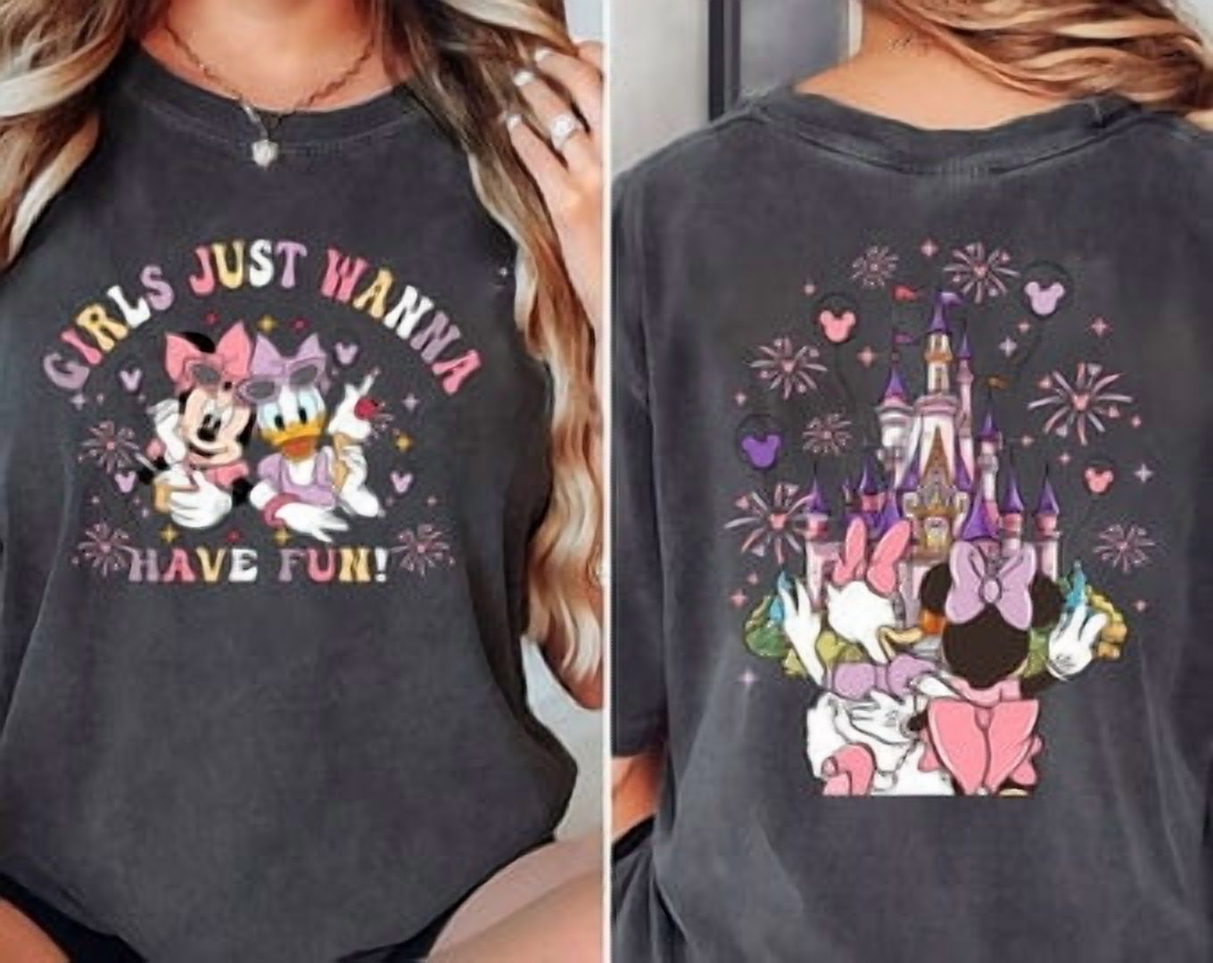 Disney Minnie Daisy Summer Shirt, Girls Just Wanna Have Sun, Disney ...