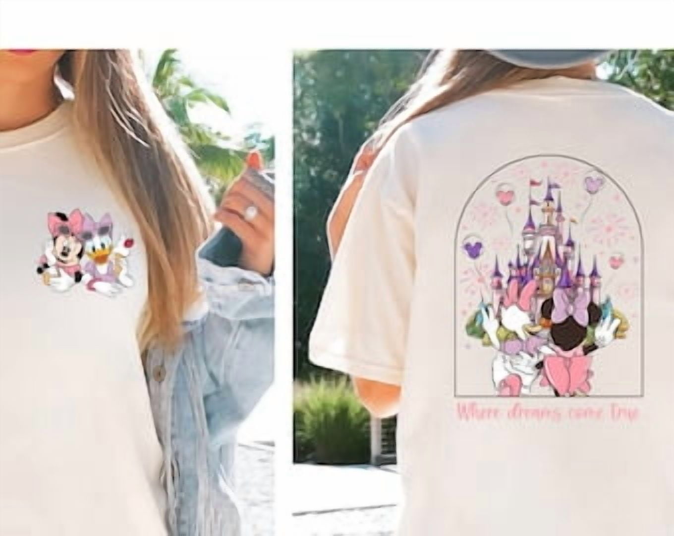 Disney Minnie Daisy Summer Shirt, Where Dreams Come True, Disney ...
