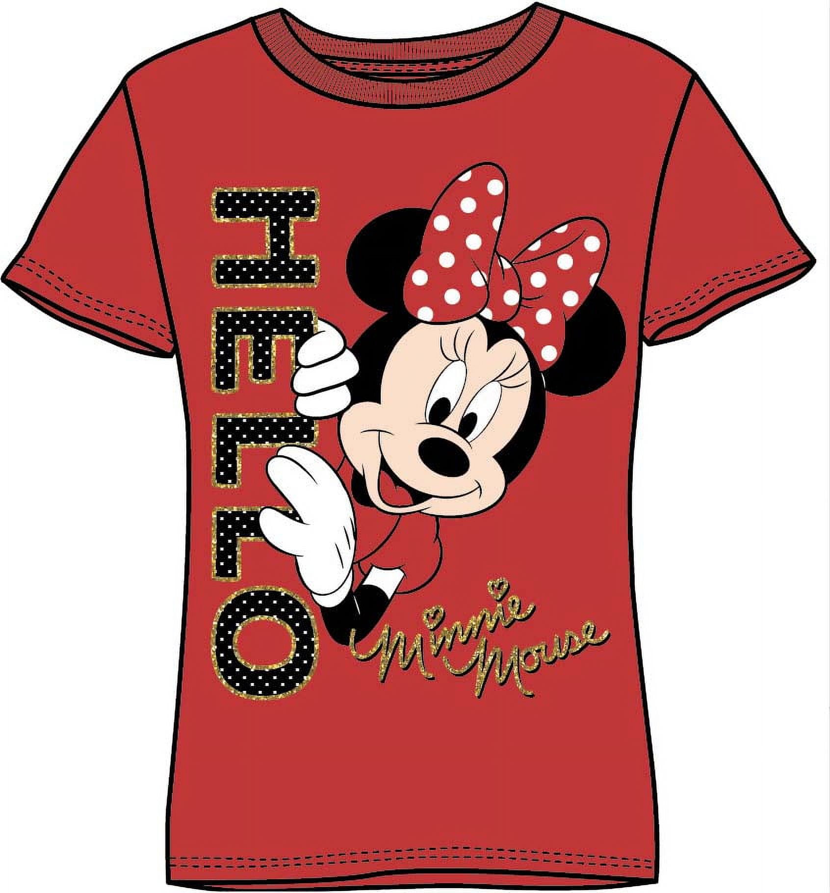 Disney Minnie Hello Tee Sm - Walmart.com