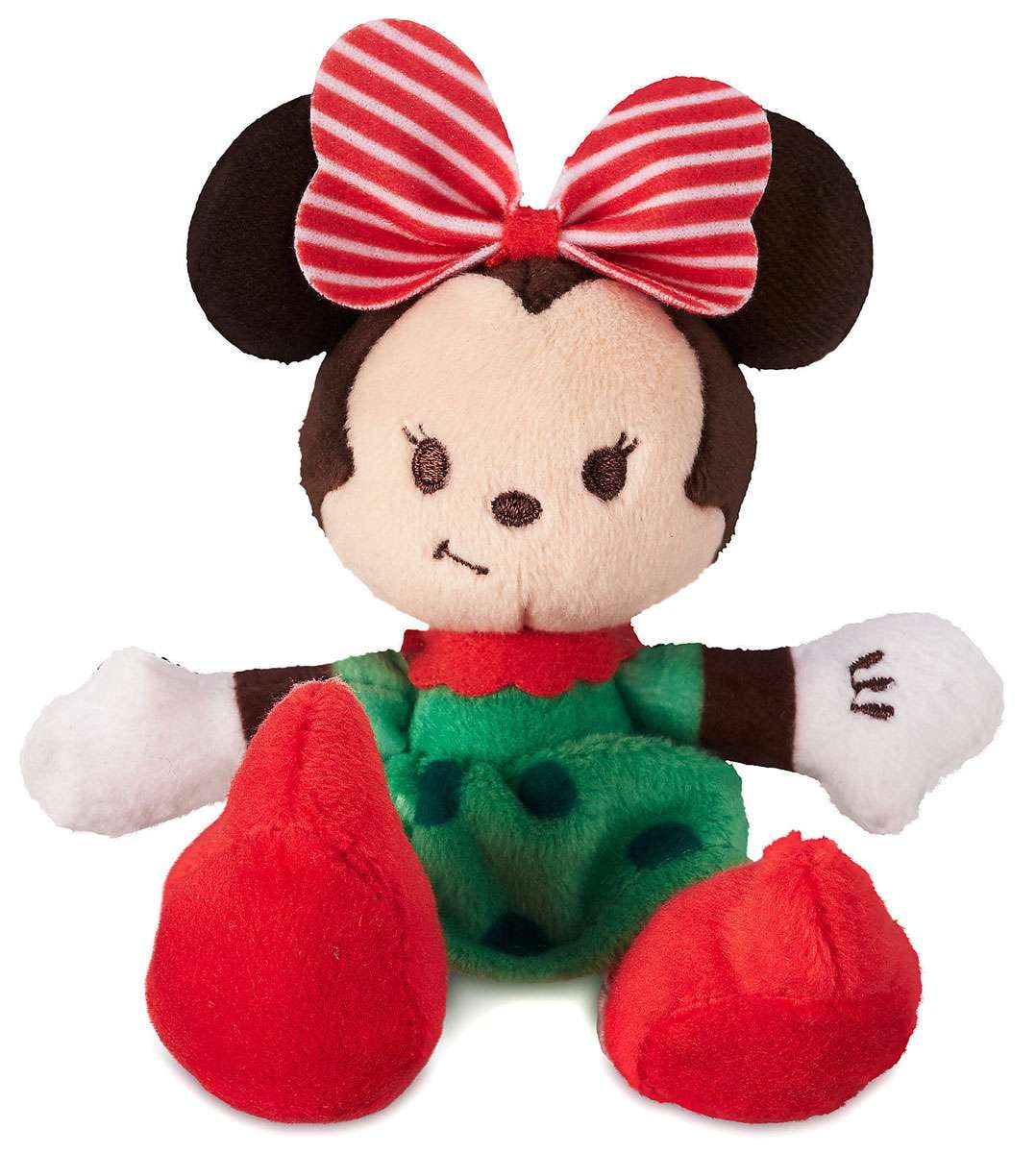 Disney Tiny Big Feet Minnie Mouse Holiday Micro Plush - Walmart.com