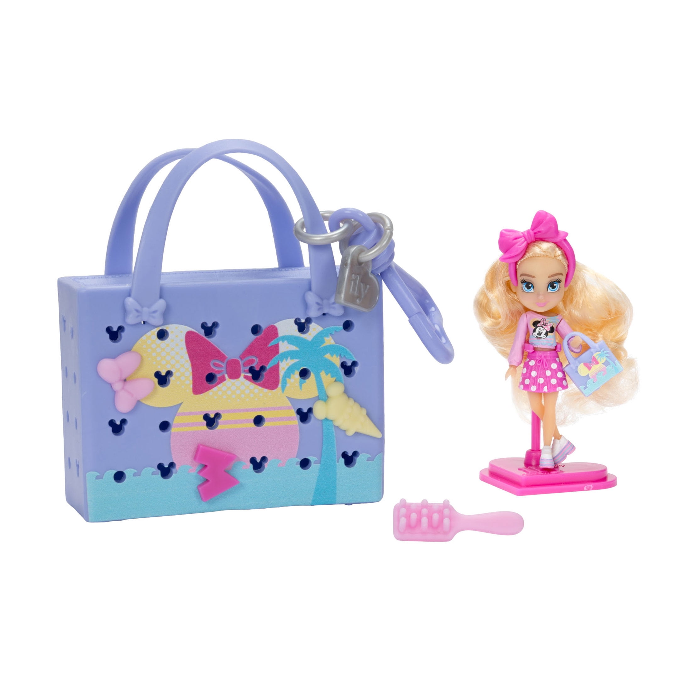 Disney Tote Ily Teenies Series 3 I Love Minnie Mouse Mini Doll ...