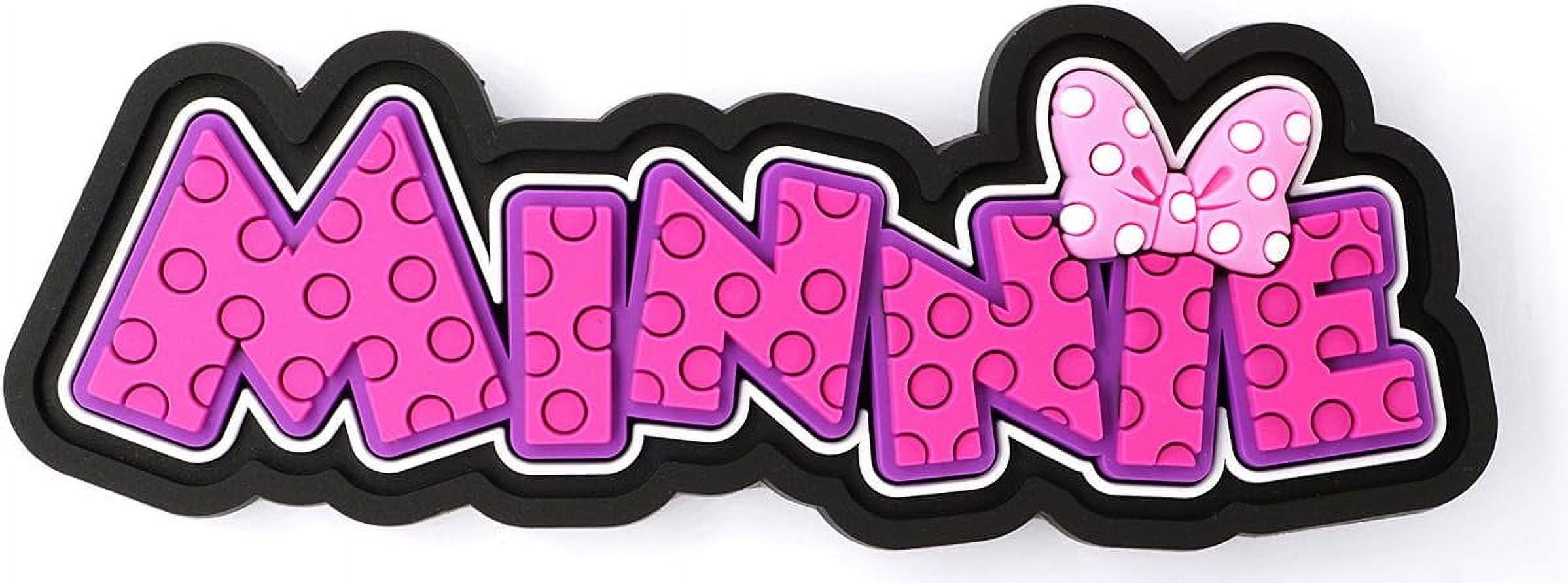 Disney Minnie Logo Soft Touch Fridge Magnet - Minnie Logo Disney ...