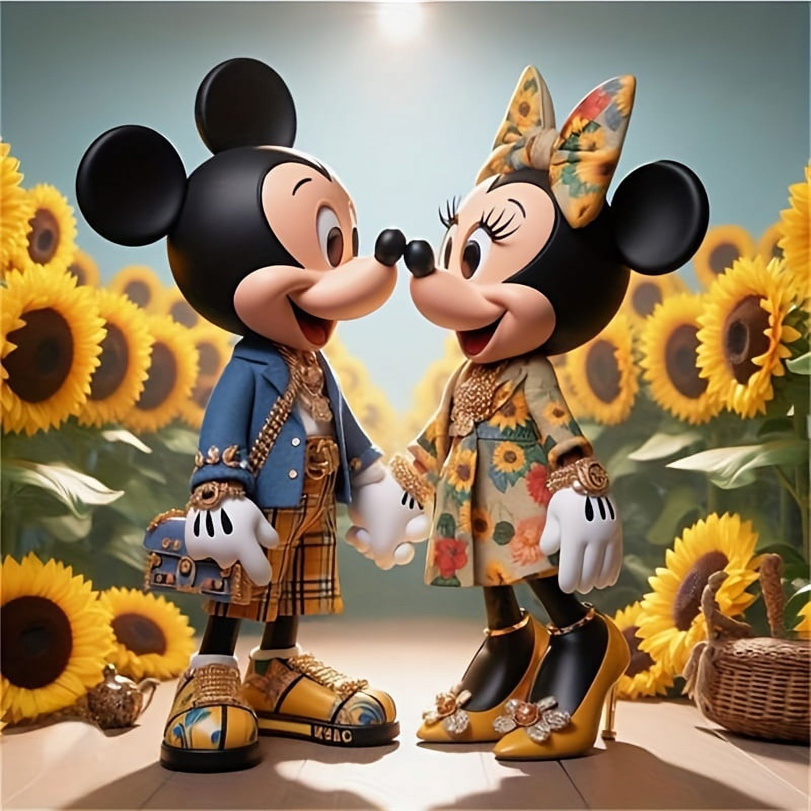 Disney Minnie Mickey Diamond Art Painting Kit - Create-Your-Own 5D DIY ...