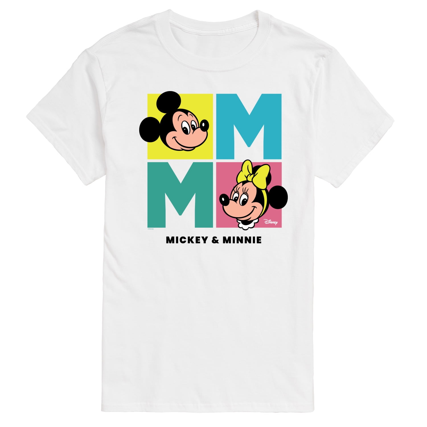 Disney - Minnie Mickey - Men's Short Sleeve Graphic T-Shirt - Walmart.com