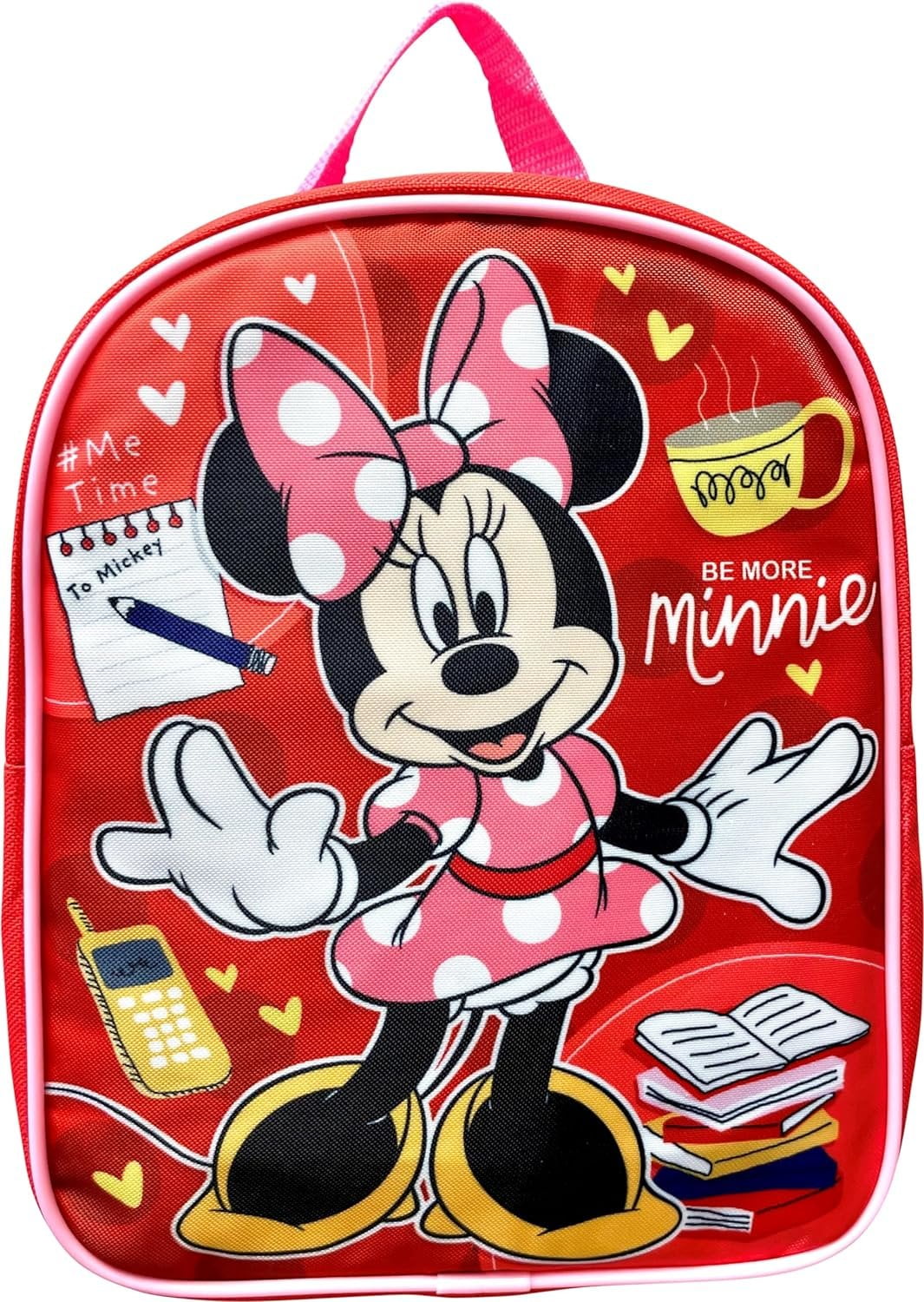 Disney Minnie Mouse 10" Mini Backpack - RED #A25039 - Walmart.com