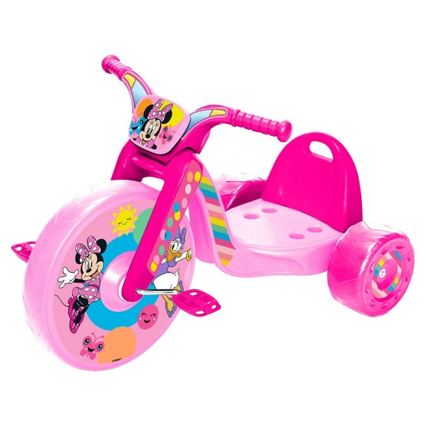Disney Minnie Mouse 15 inch Fly Wheels Cruiser Ride on Trike with Light ...
