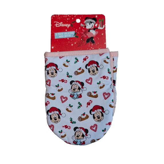 Disney Minnie Mouse 2 Pack Mini Oven Mitts Christmas Candy Canes ...