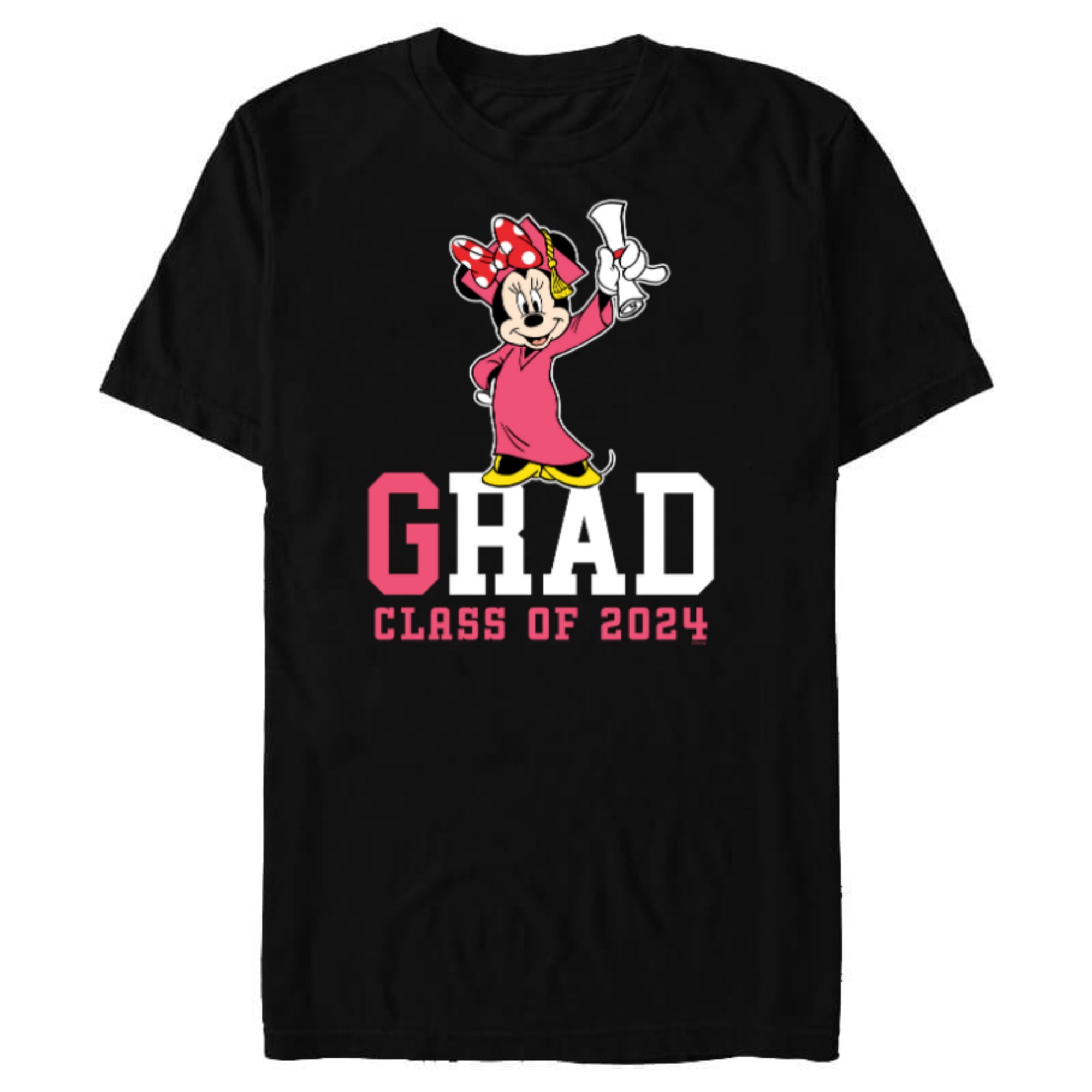 Disney Minnie Mouse 2024 Graduation Class of ’24 Rad Grad - Short ...