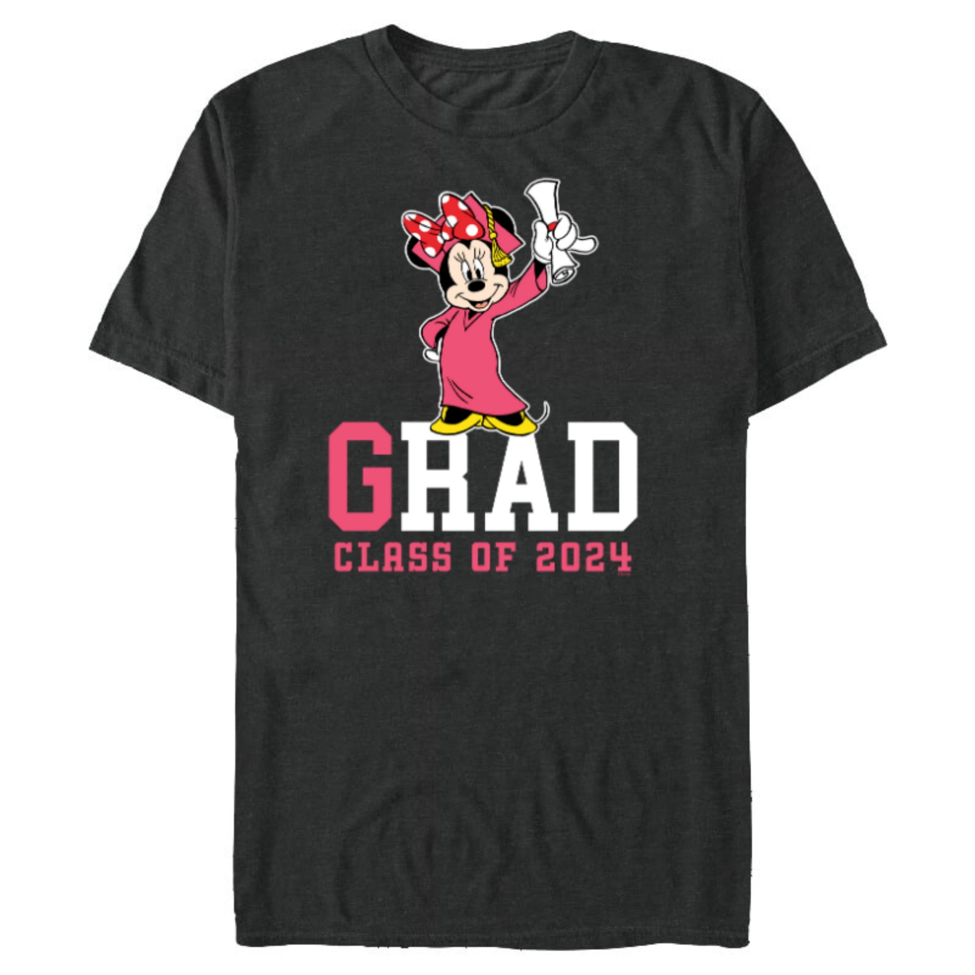 Disney Minnie Mouse 2024 Graduation Class of ’24 Rad Grad - Short ...