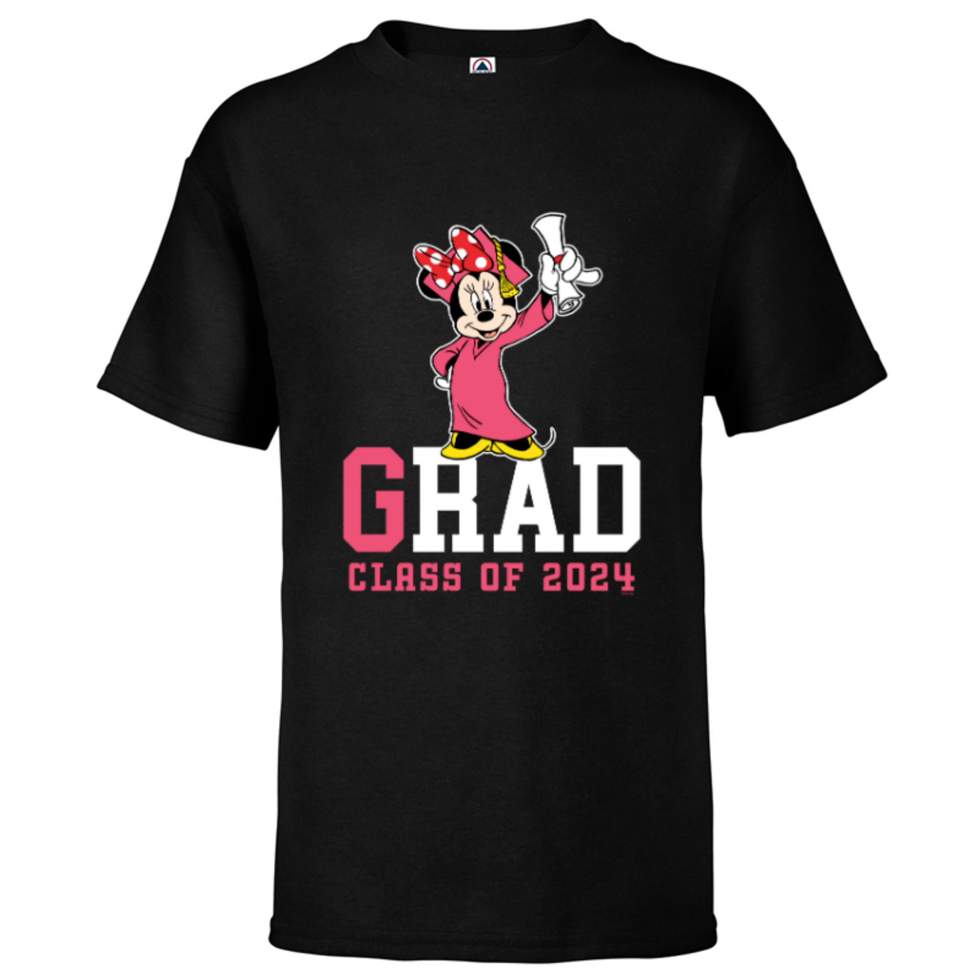 Disney Minnie Mouse 2024 Graduation Class of ’24 Rad Grad - Short ...