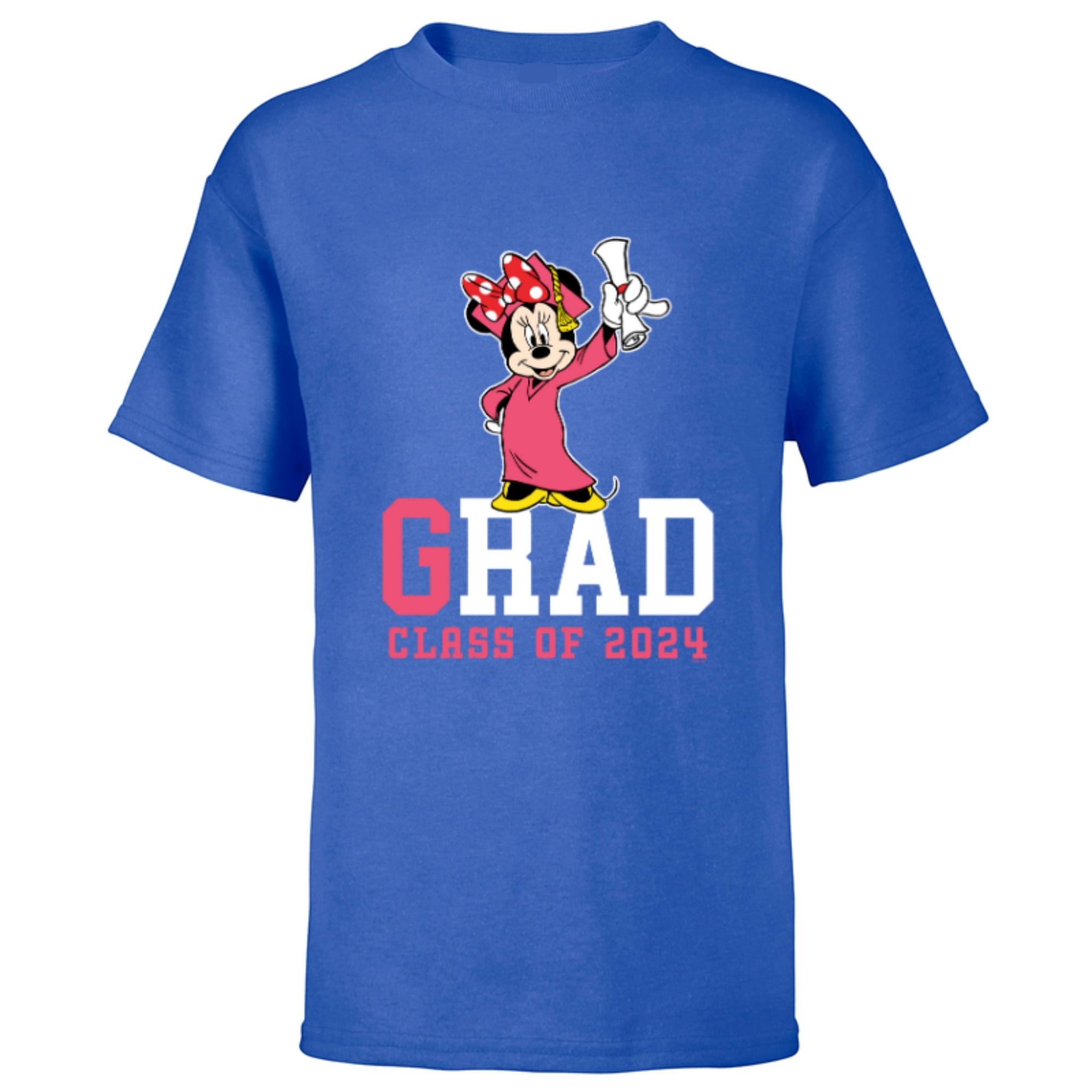 Disney Minnie Mouse 2024 Graduation Class of ’24 Rad Grad - Short ...