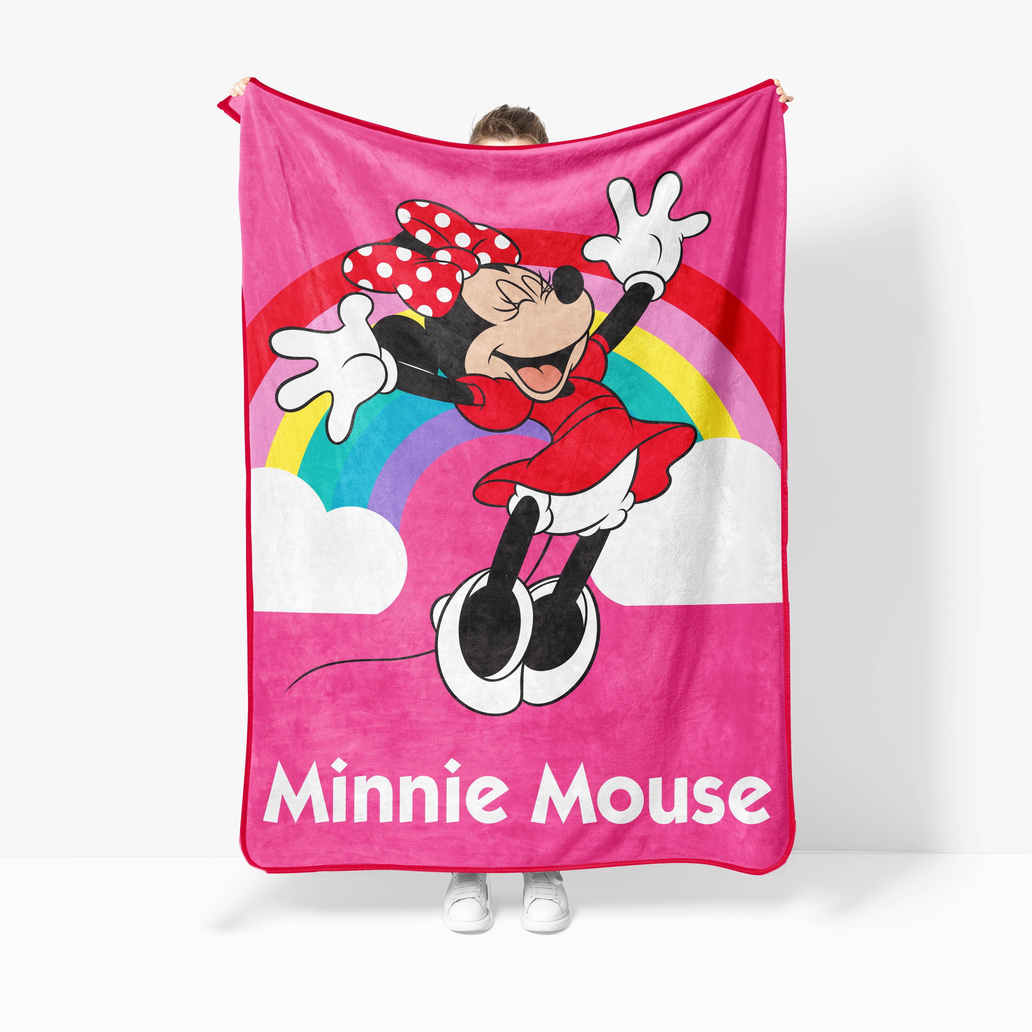 Disney Minnie Mouse 46x60 Throw Blanket - Walmart.com