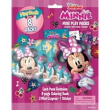 Disney Minnie Mouse 8 Count Mini Play Pack with Small Coloring Book and ...