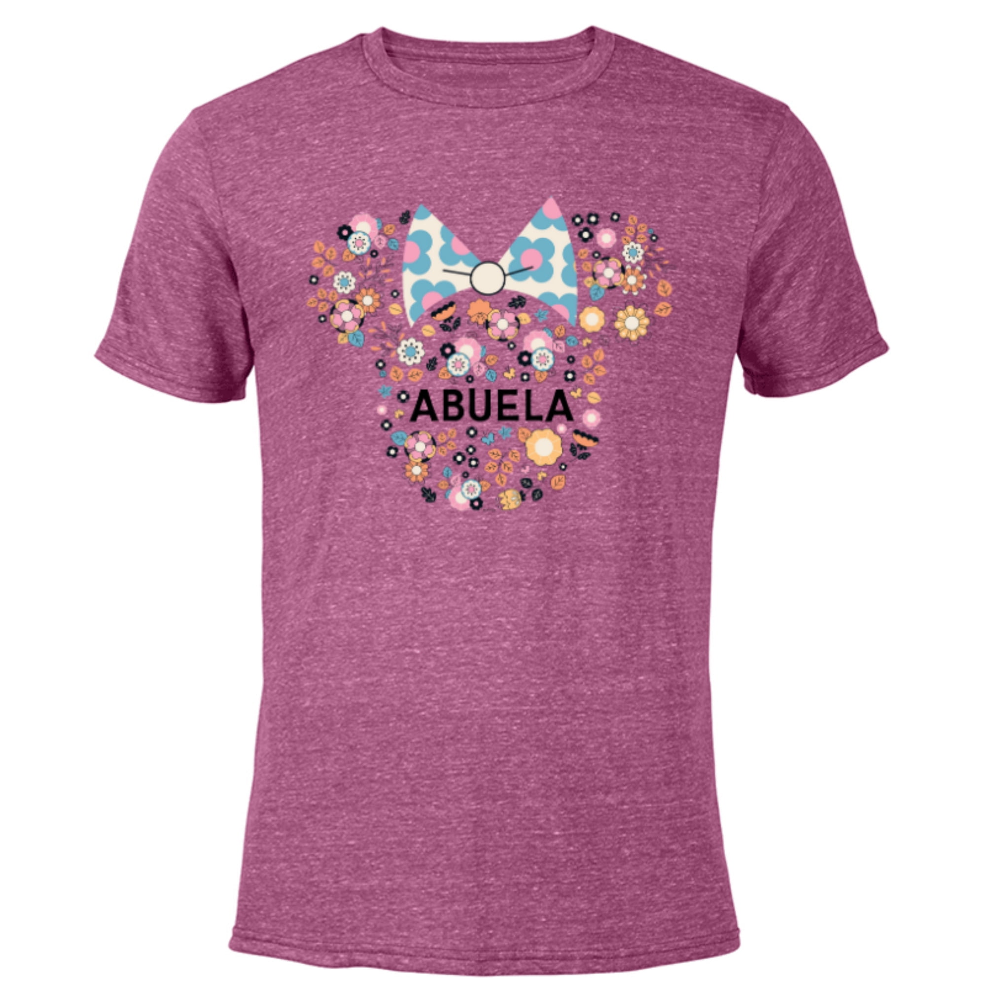 Disney Minnie Mouse Abuela Icon Flowers Día de la Madre - Short Sleeve ...