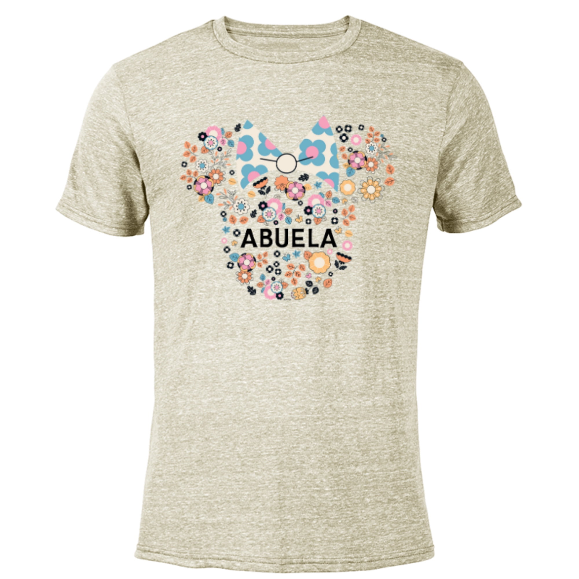 Disney Minnie Mouse Abuela Icon Flowers Día de la Madre - Short Sleeve ...