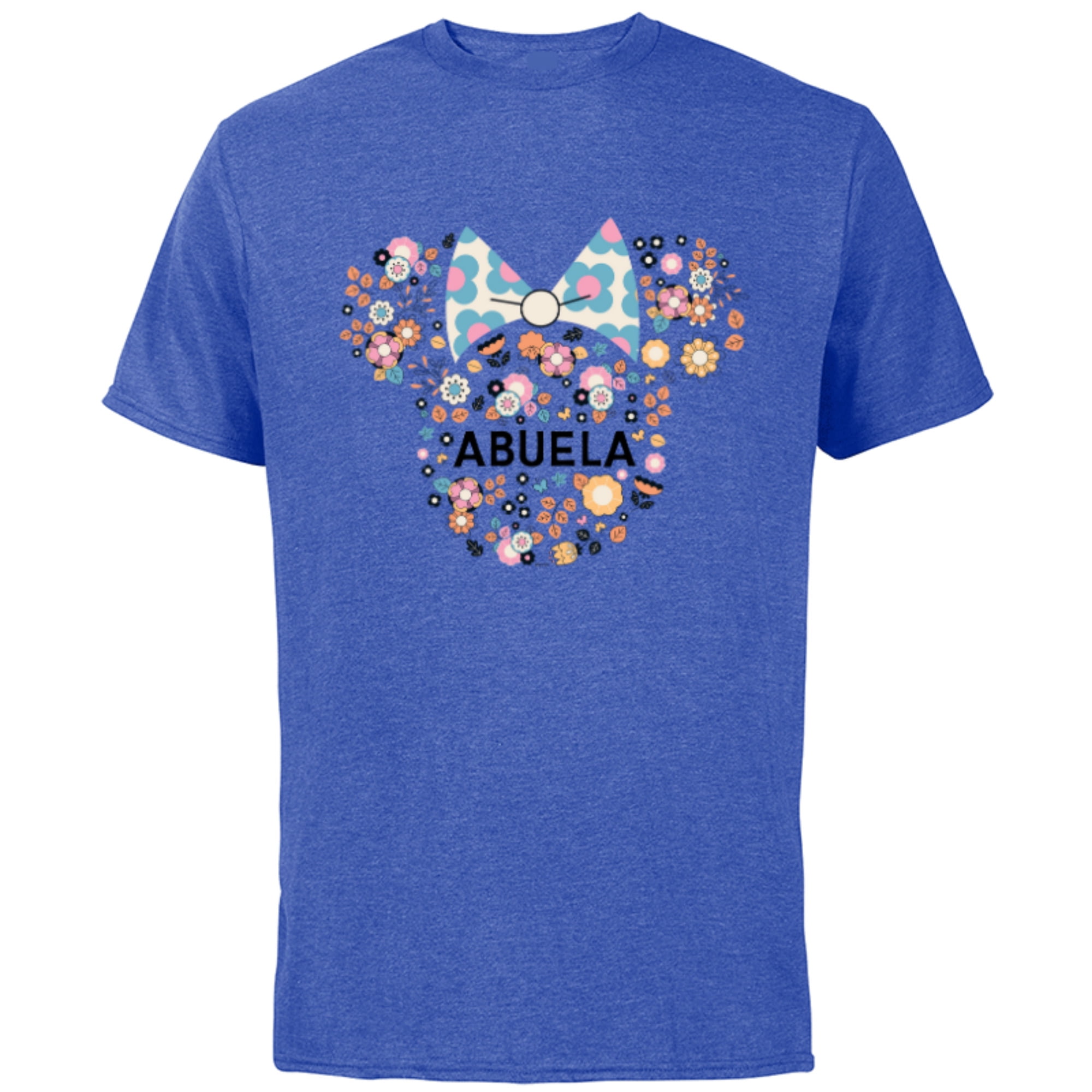 Disney Minnie Mouse Abuela Icon Flowers Día de la Madre - Short Sleeve ...