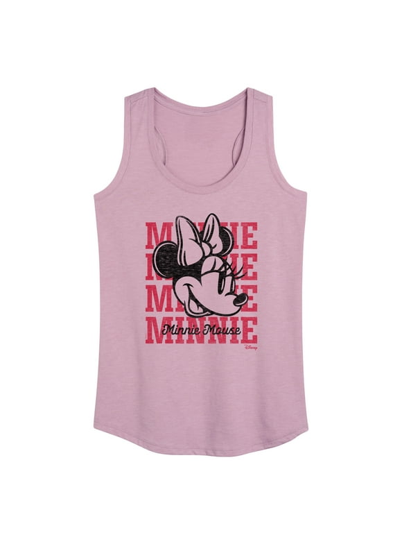 Minnie Mouse Tank Top Womens