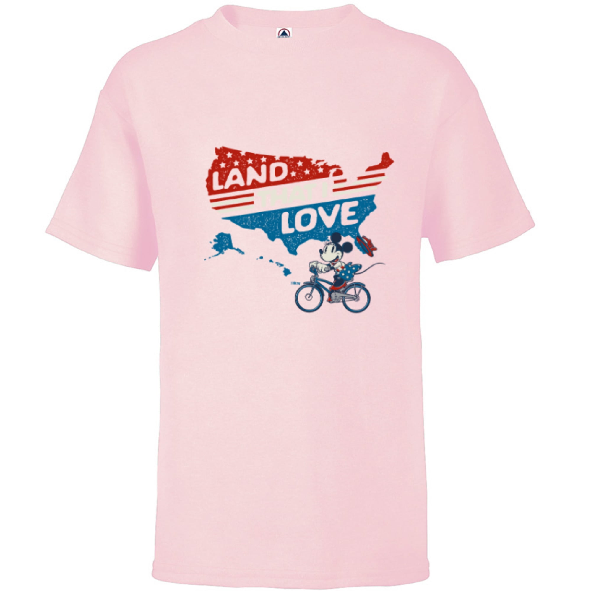 Disney Minnie Mouse America Land That I Love 4th of July - Short Sleeve ...
