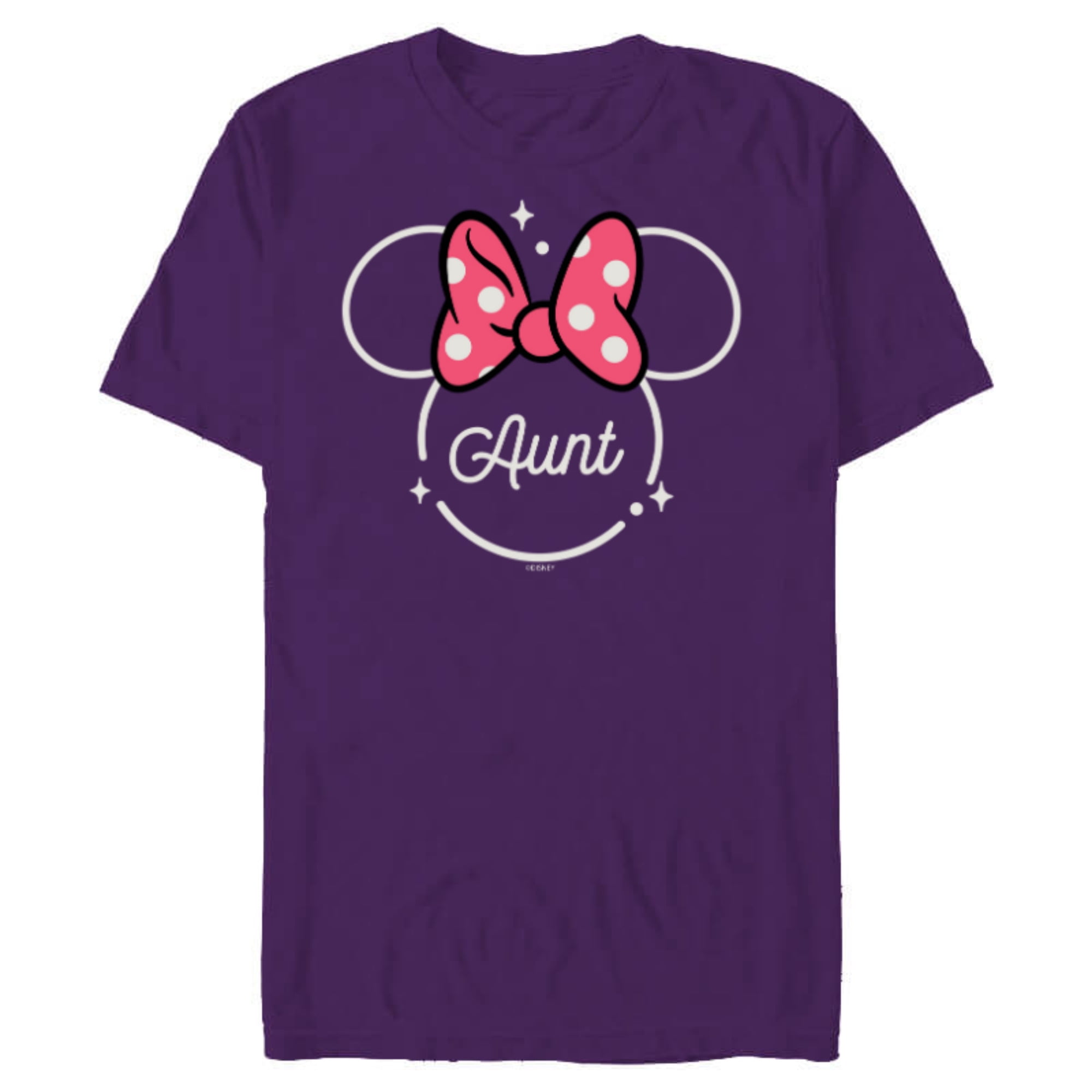 Disney Minnie Mouse Aunt Family Head Icon Magic Mother’s Day - Short ...