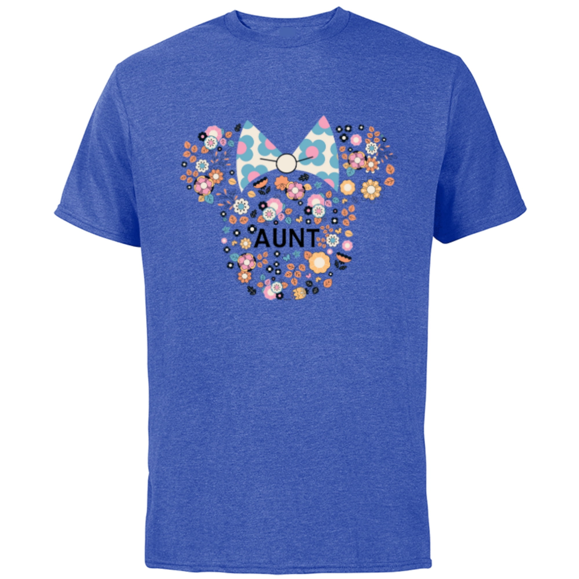 Disney Minnie Mouse Aunt Family Icon Flowers Mother’s Day - Short ...