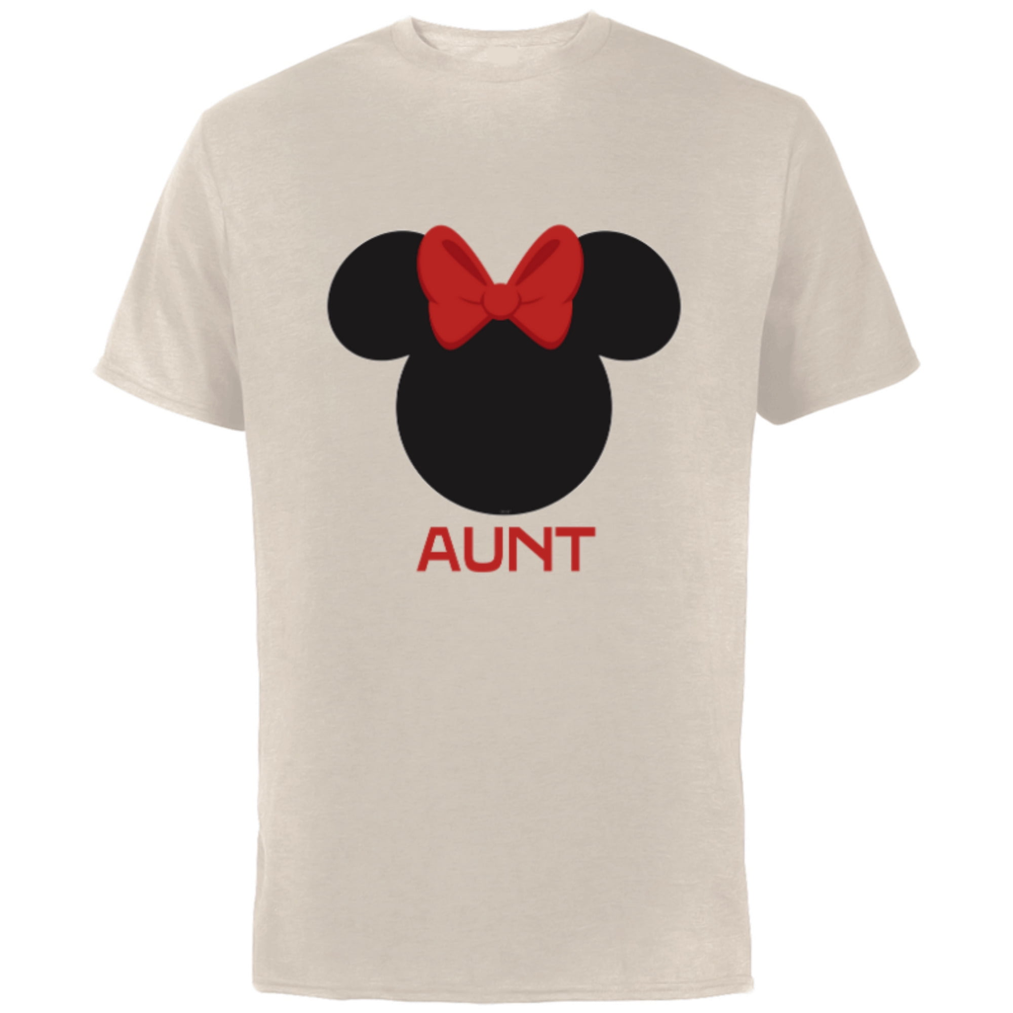 Disney Minnie Mouse Aunt Family Red Bow Family Mother’s Day - Short ...