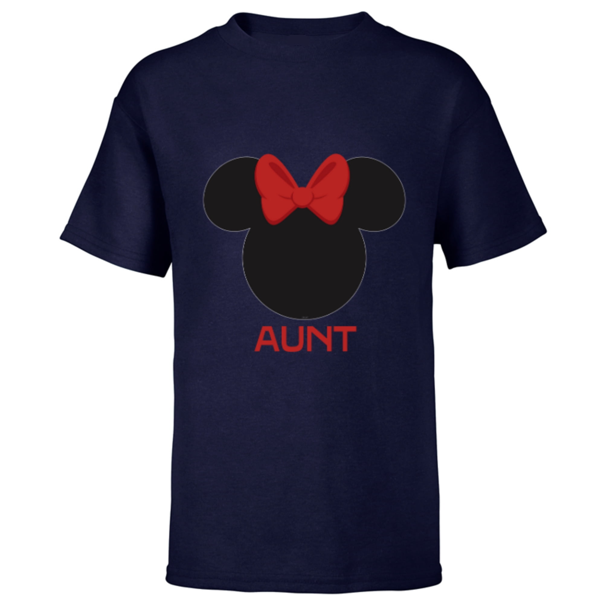 Disney Minnie Mouse Aunt Family Red Bow Family Mother’s Day - Short ...