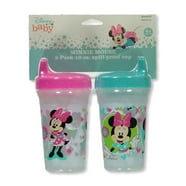 Disney Princess Toddler's Pink Colored Translucent 10oz Sippy Cup ...