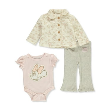 Disney Baby Wishes + Dreams Minnie Mouse Baby Girls Take Me Home Set, 3 ...