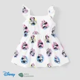 Disney Minnie Mouse Baby Girls Dress, Graphic Print, Ruffled Sleeves ...