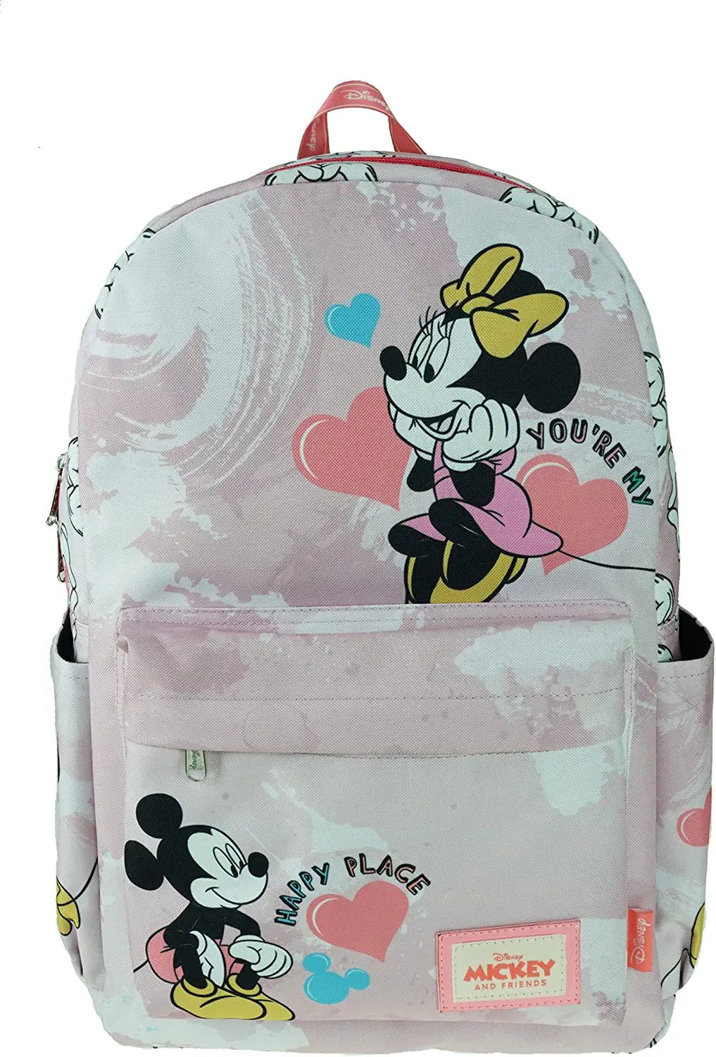 Disney Minnie Mouse Backpack 17" with Laptop Compartment for School ...