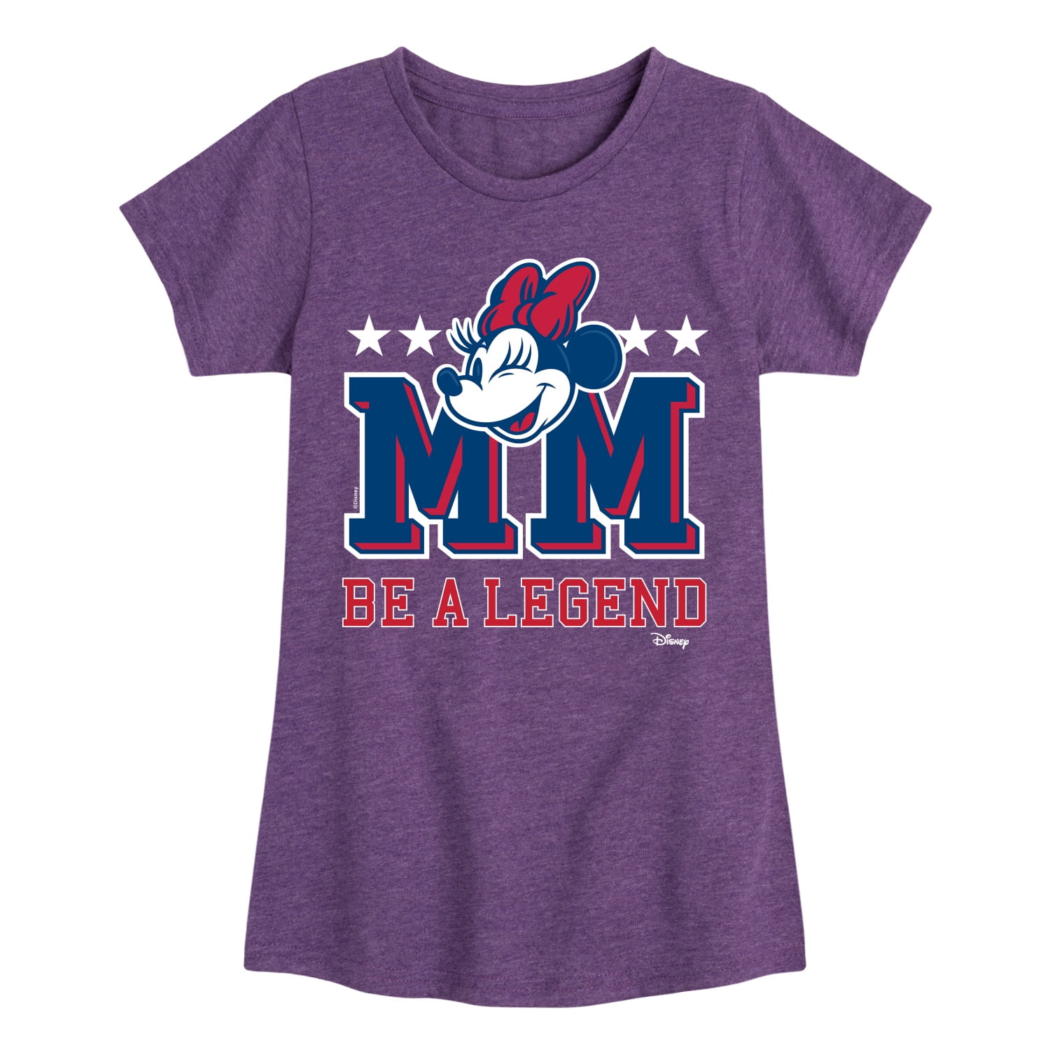 Disney - Minnie Mouse - Be A Legend - Toddler & Youth Girls Short ...