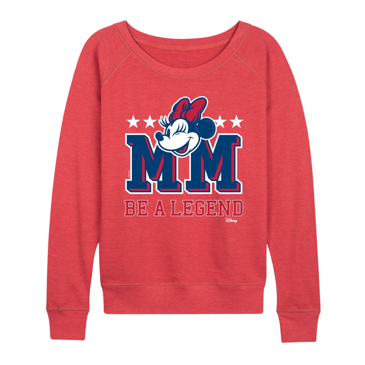Disney - Minnie Mouse - Be A Legend - Women's Lightweight French Terry ...