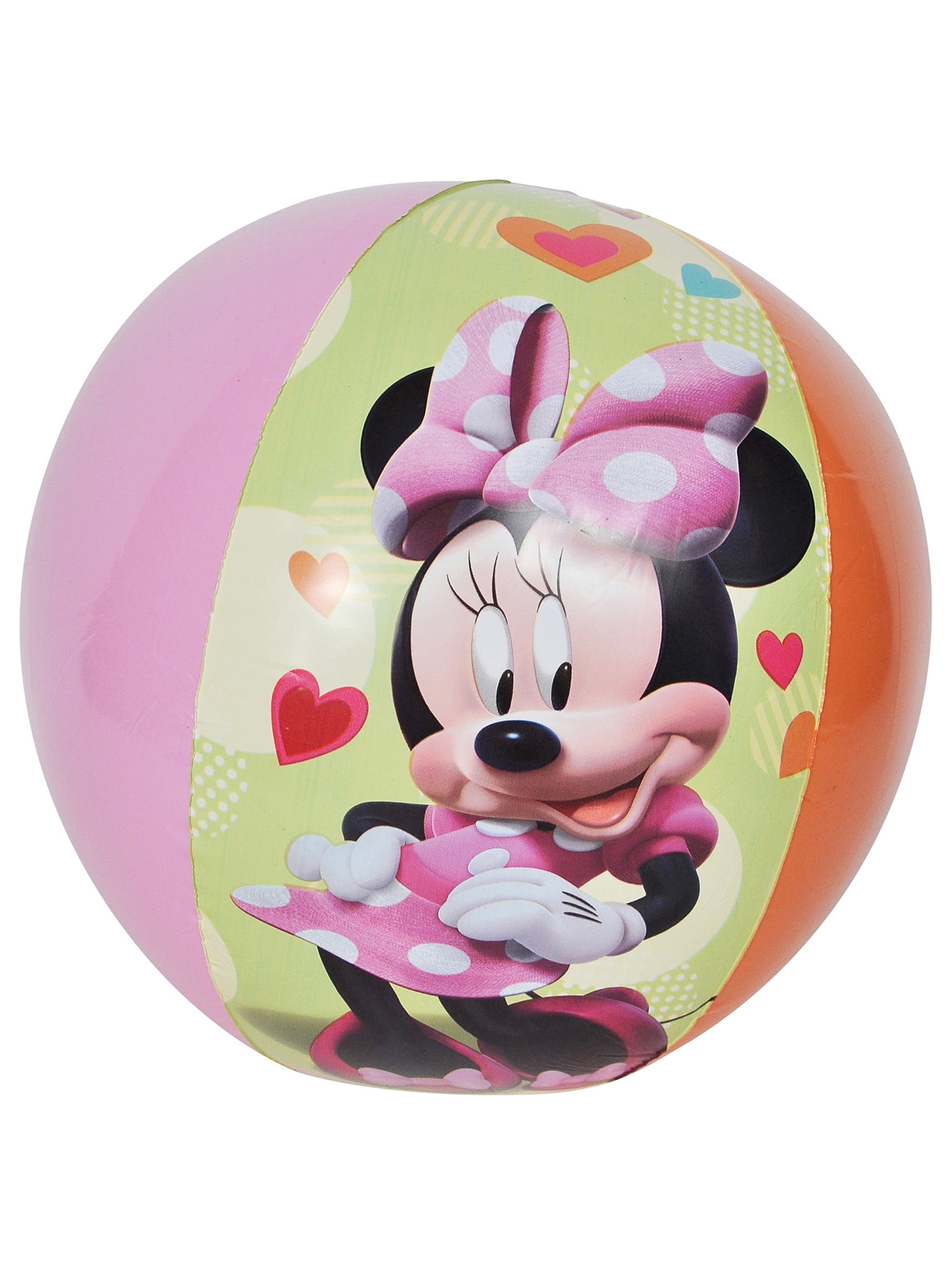 Disney Minnie Mouse Bowtique Kids Pool Toy Inflatable Beach Ball ...