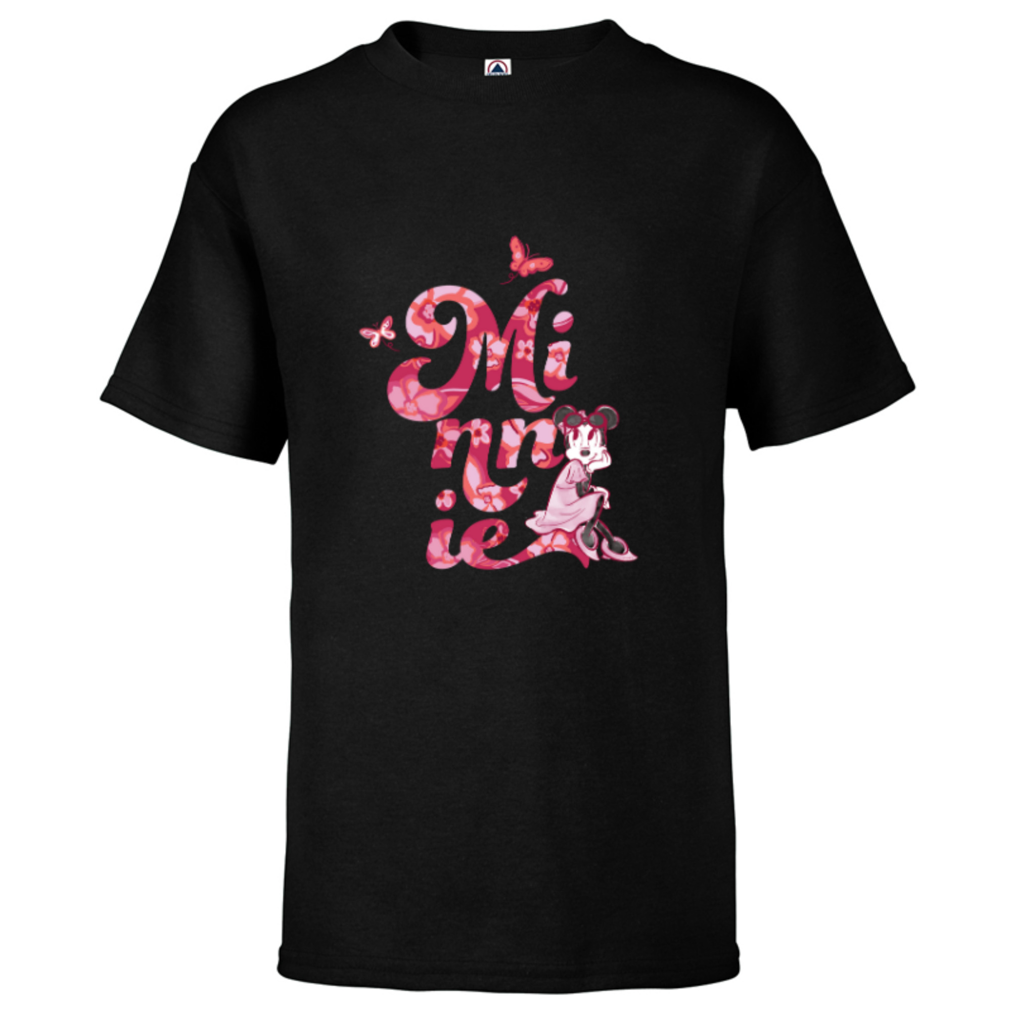 Disney Minnie Mouse Breast Cancer Awareness Month Doodle - Short Sleeve ...