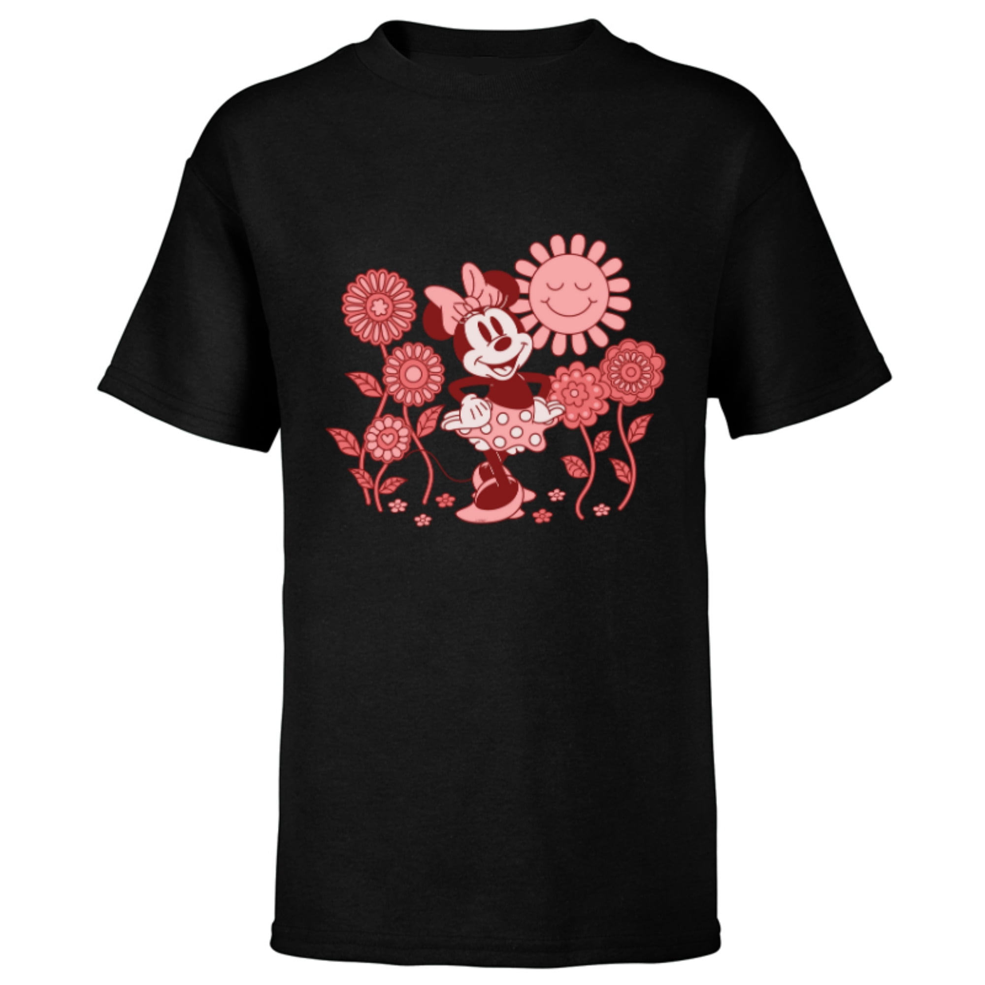 Disney Minnie Mouse Breast Cancer Awareness Month - Short Sleeve T ...
