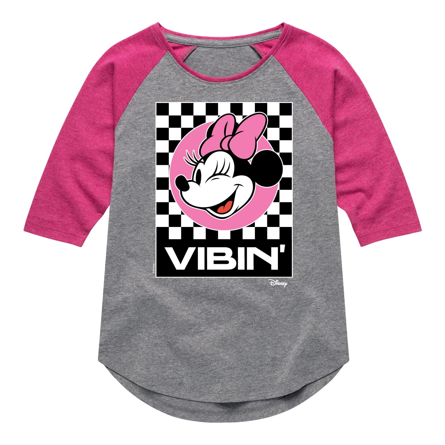 Disney - Minnie Mouse - Checkered Board Vibin' - Toddler & Youth Girls ...