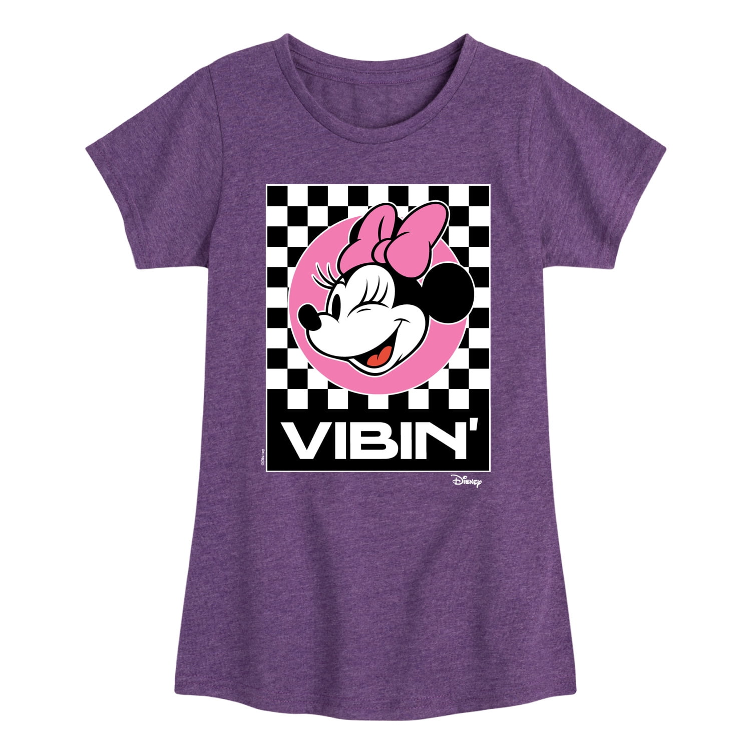 Disney - Minnie Mouse - Checkered Board Vibin' - Toddler & Youth Girls ...