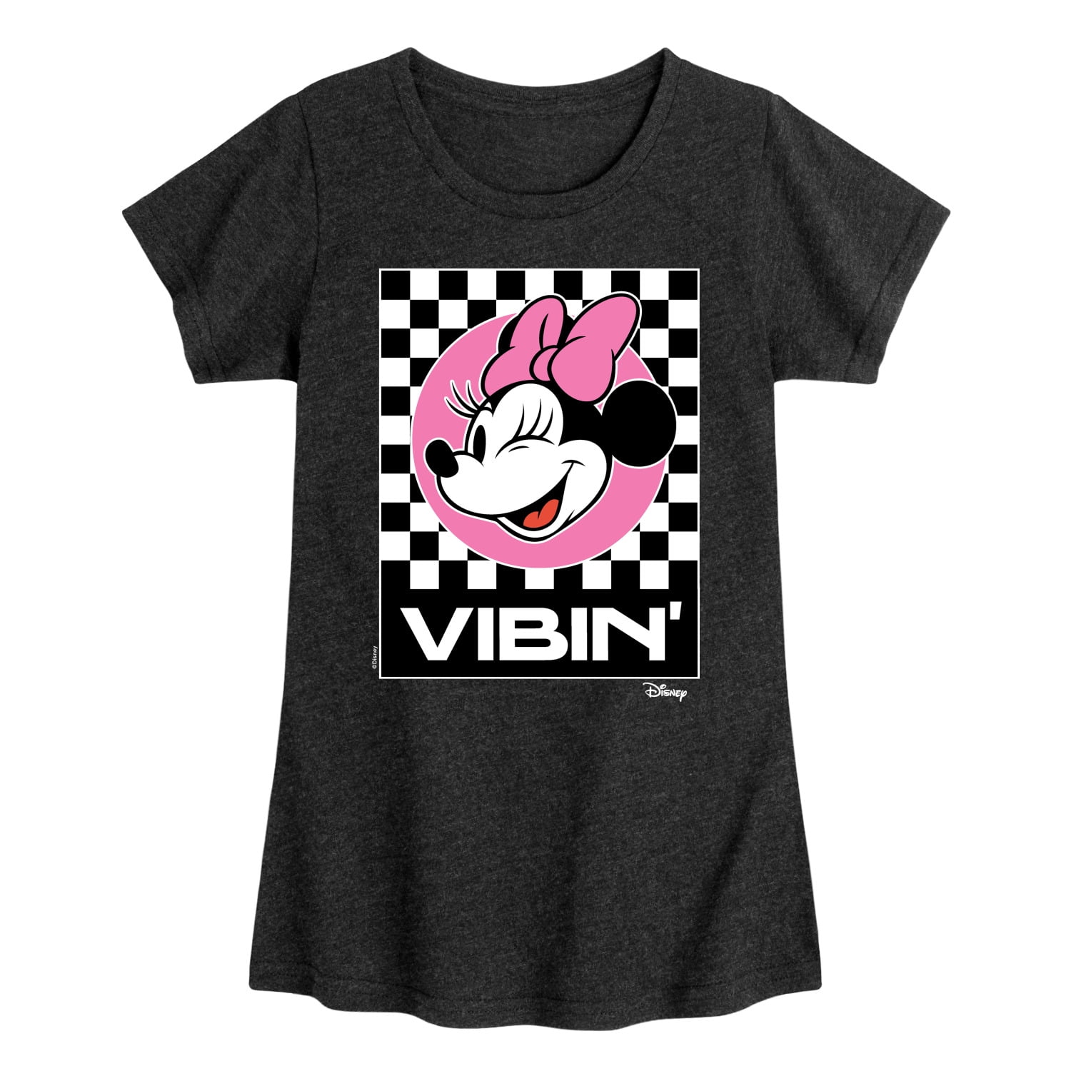 Disney - Minnie Mouse - Checkered Board Vibin' - Toddler & Youth Girls ...