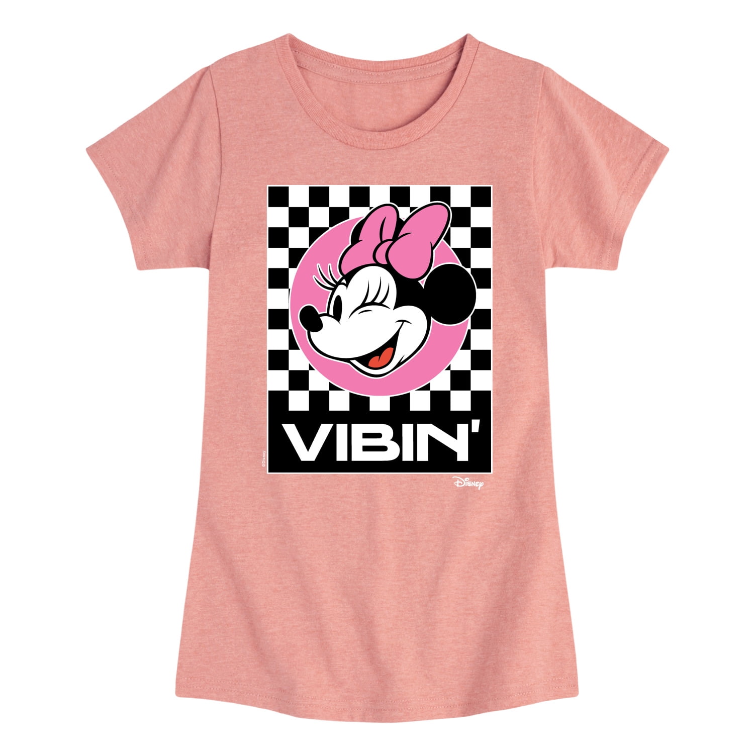 Disney - Minnie Mouse - Checkered Board Vibin' - Toddler & Youth Girls ...