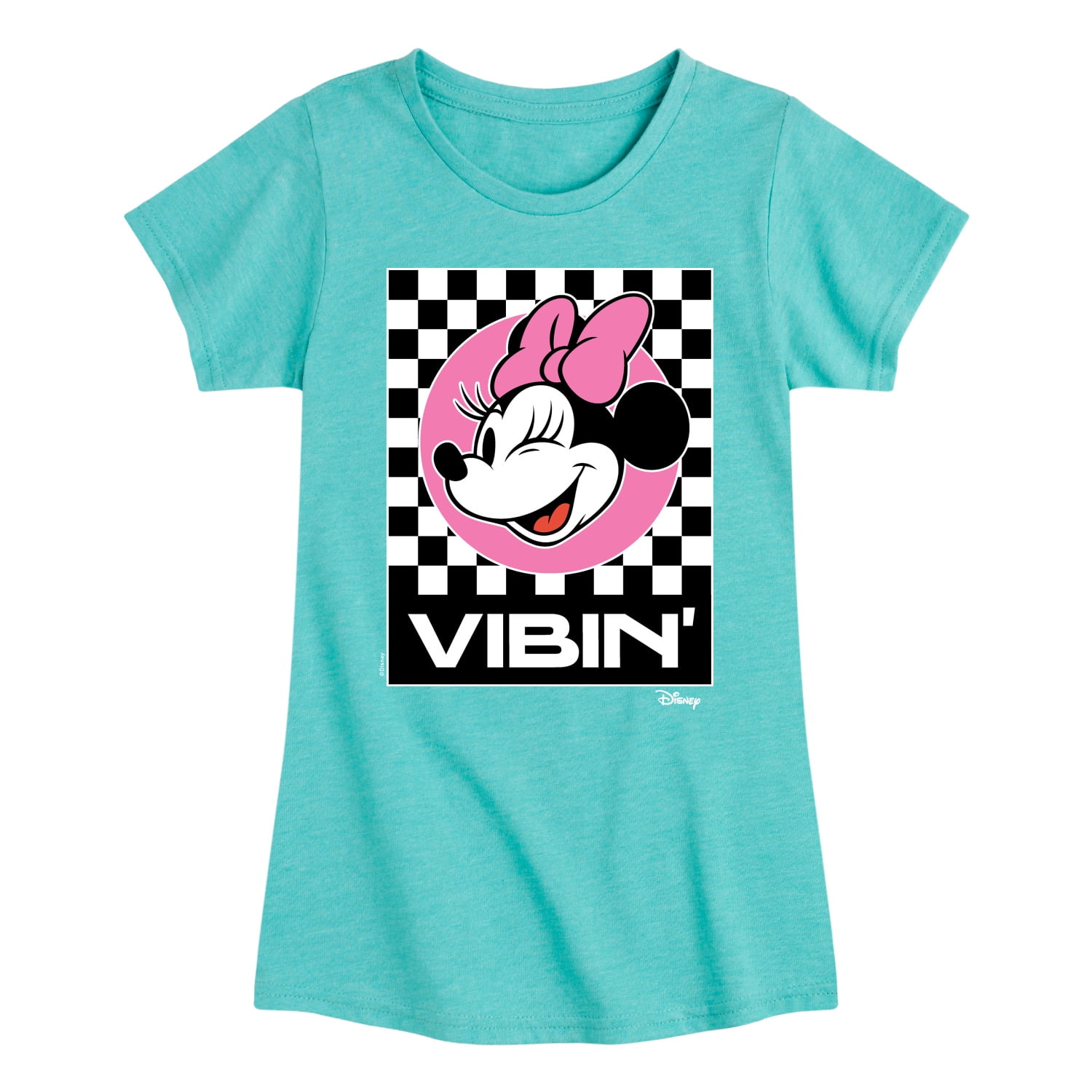 Disney - Minnie Mouse - Checkered Board Vibin' - Toddler & Youth Girls ...