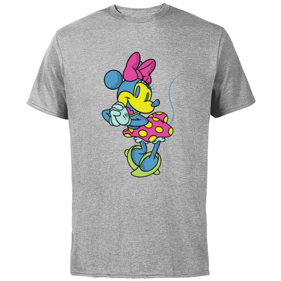 Disney Minnie Mouse Classic Cute Pose Retro Pop Art - Short Sleeve ...