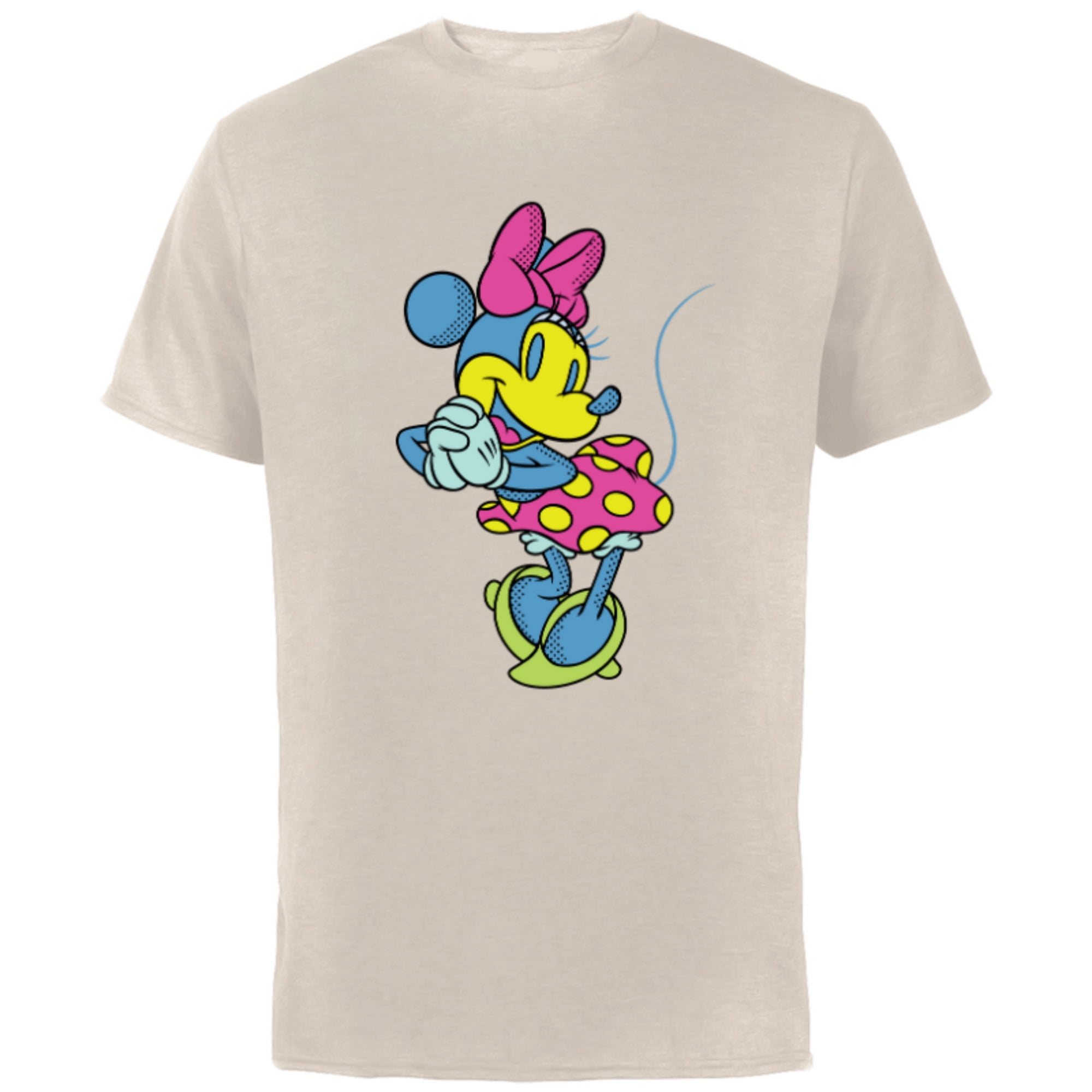 Disney Minnie Mouse Classic Cute Pose Retro Pop Art - Short Sleeve ...