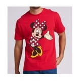 Disney Minnie Mouse Classic Ladies Red Tee Medium - Walmart.com