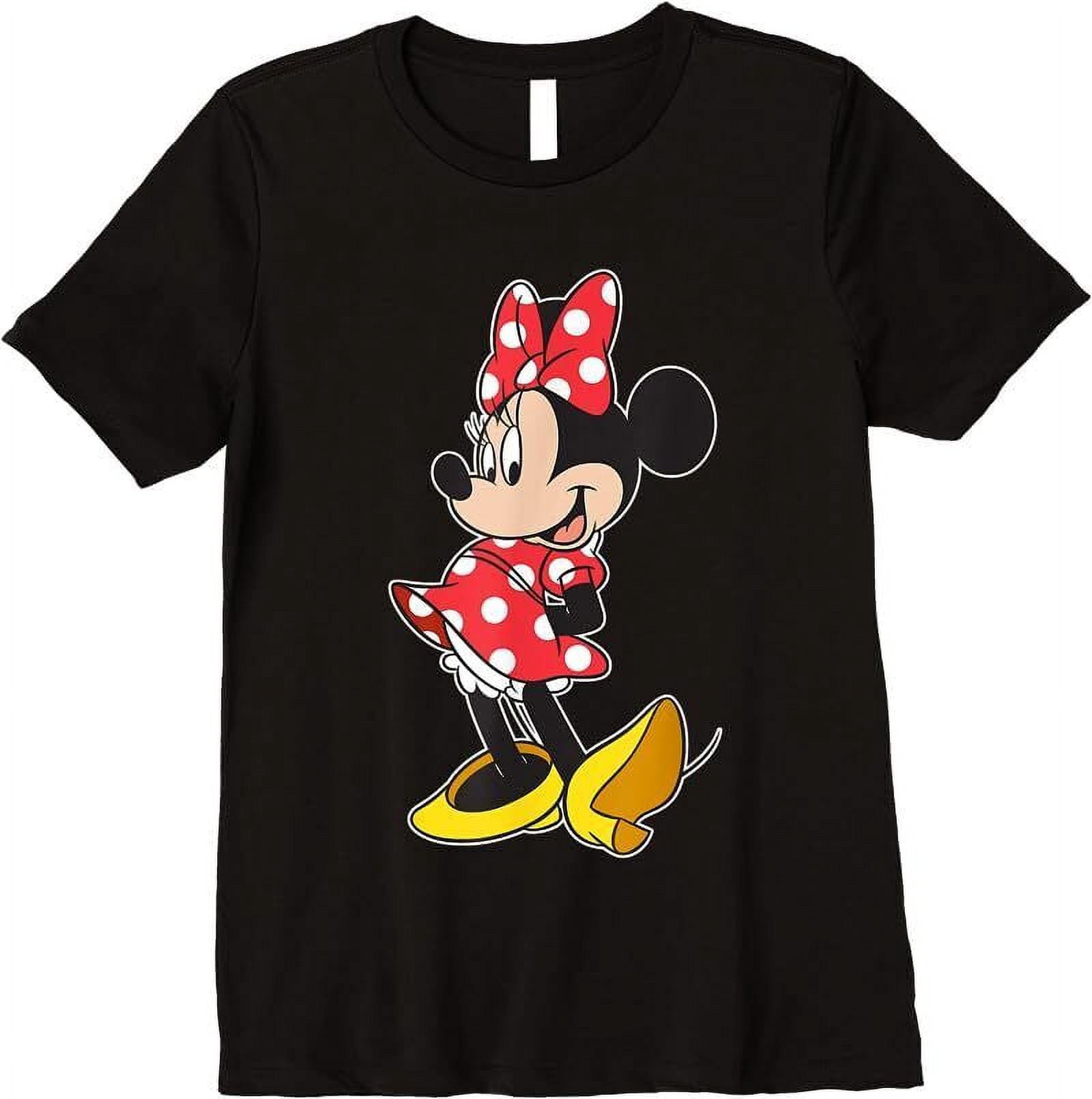 Disney Minnie Mouse Classic Pose T-Shirts - Walmart.com