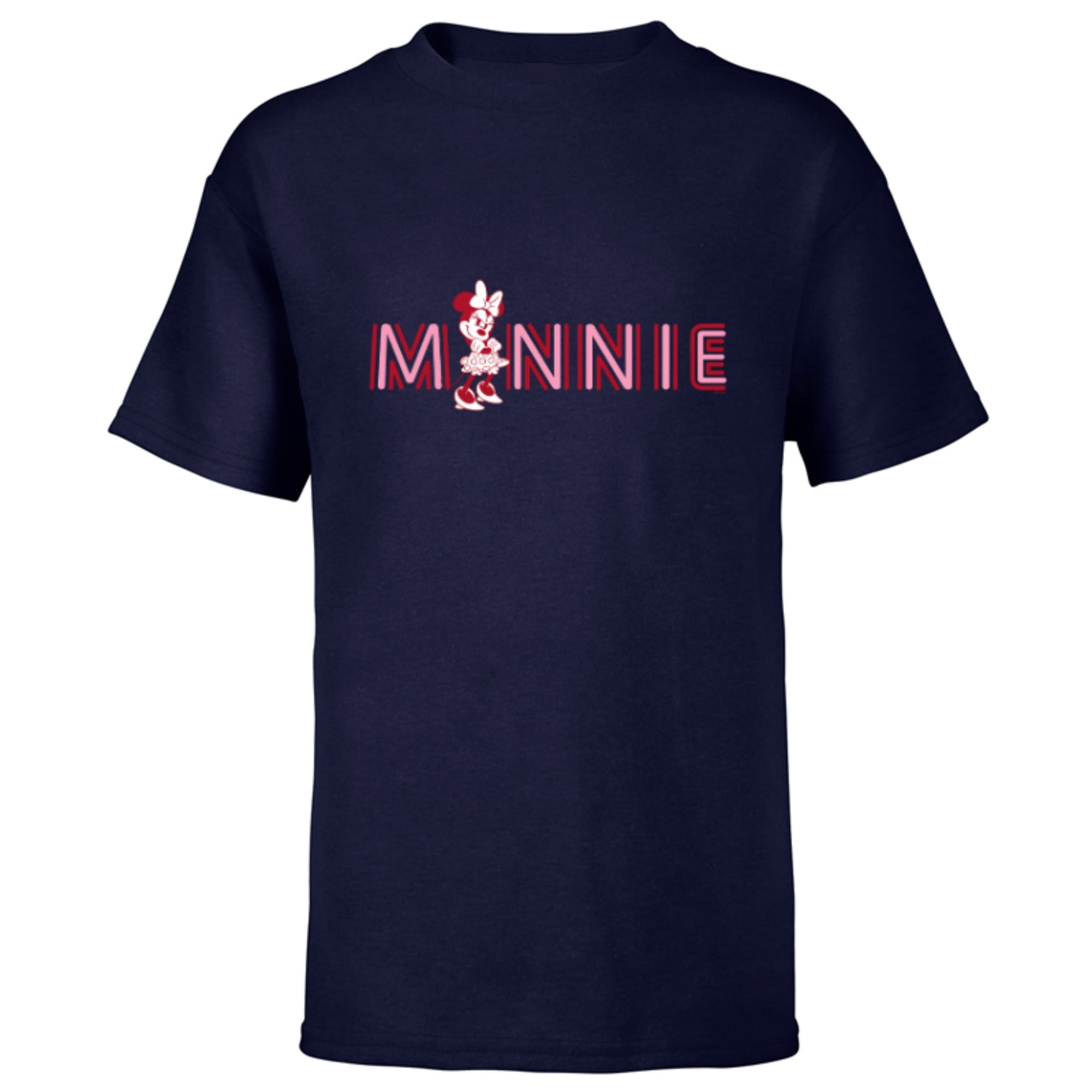 Disney Minnie Mouse Classic Retro Sassy Pose in Name - Short Sleeve T ...