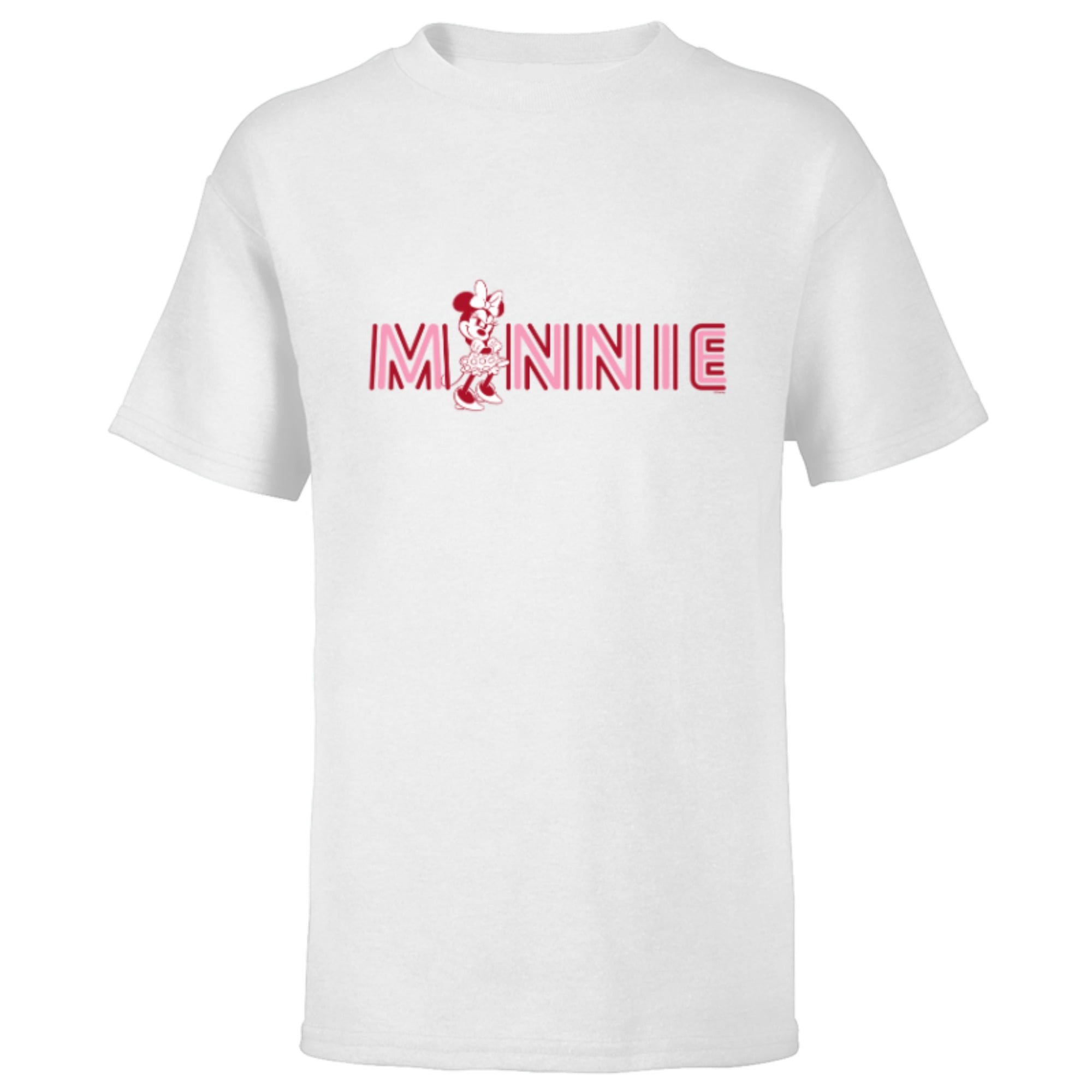 Disney Minnie Mouse Classic Retro Sassy Pose in Name - Short Sleeve T ...