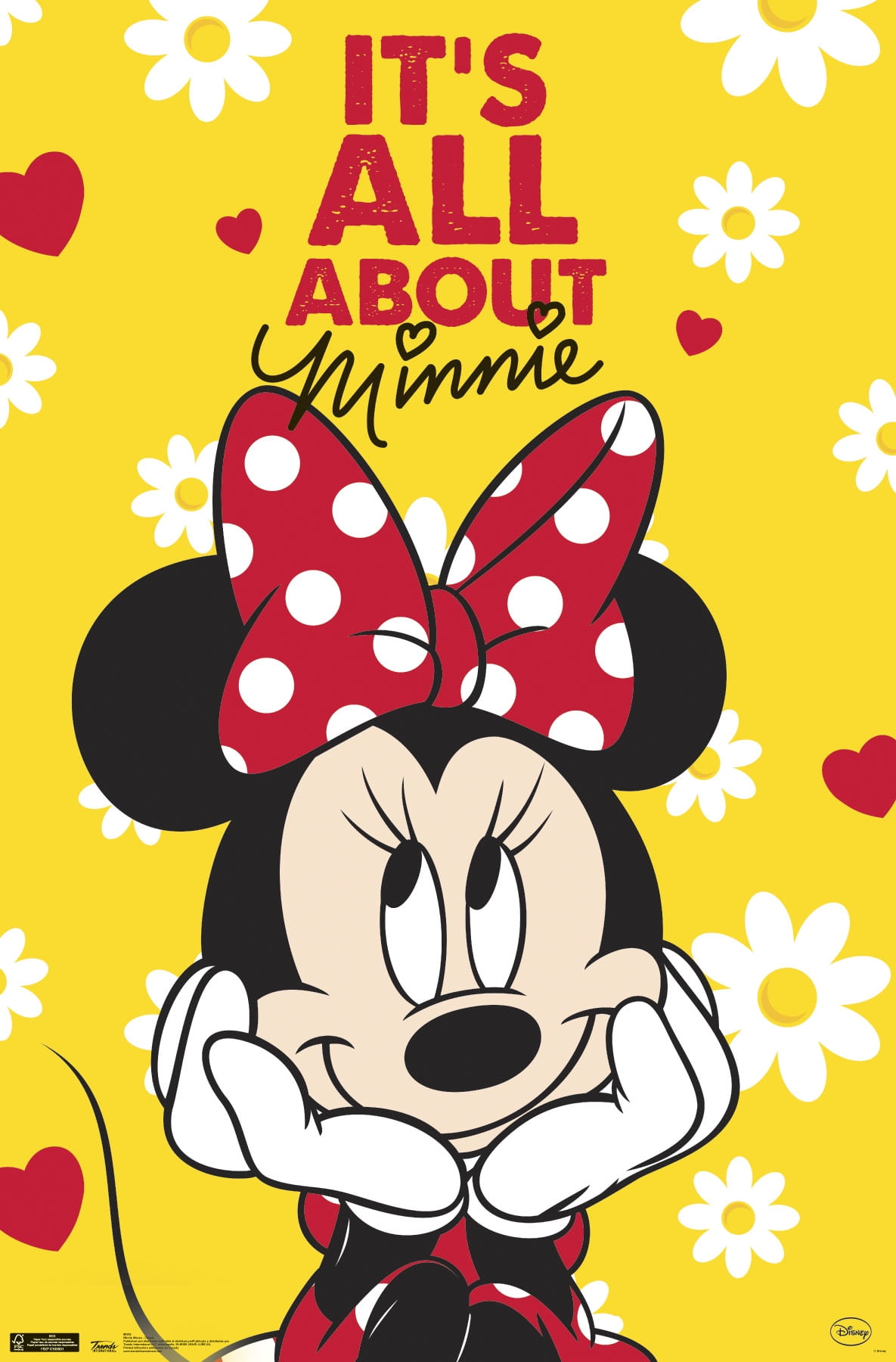 Disney Minnie Mouse - Classic Wall Poster, 22.375" x 34" - Walmart.com