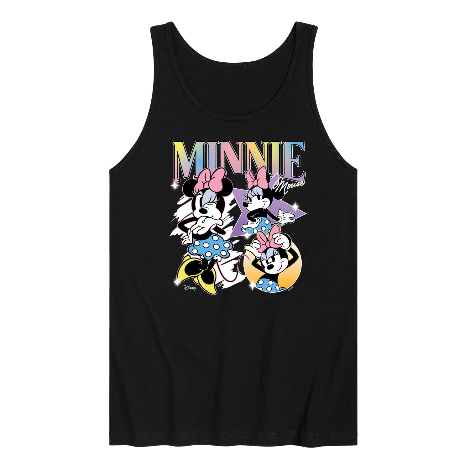 Disney - Minnie Mouse Collage - Men's Sleeveless Graphic Tank Top ...